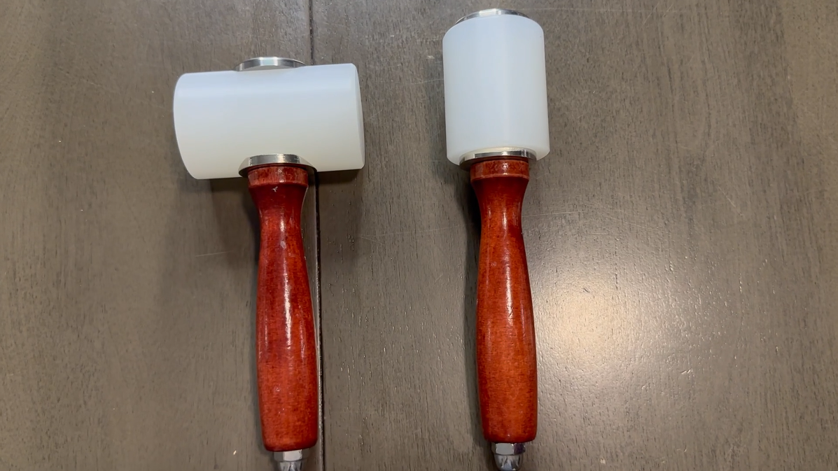 Watch Leather Carving Hammer DIY Leathercraft Wooden Mallet on Amazon Live