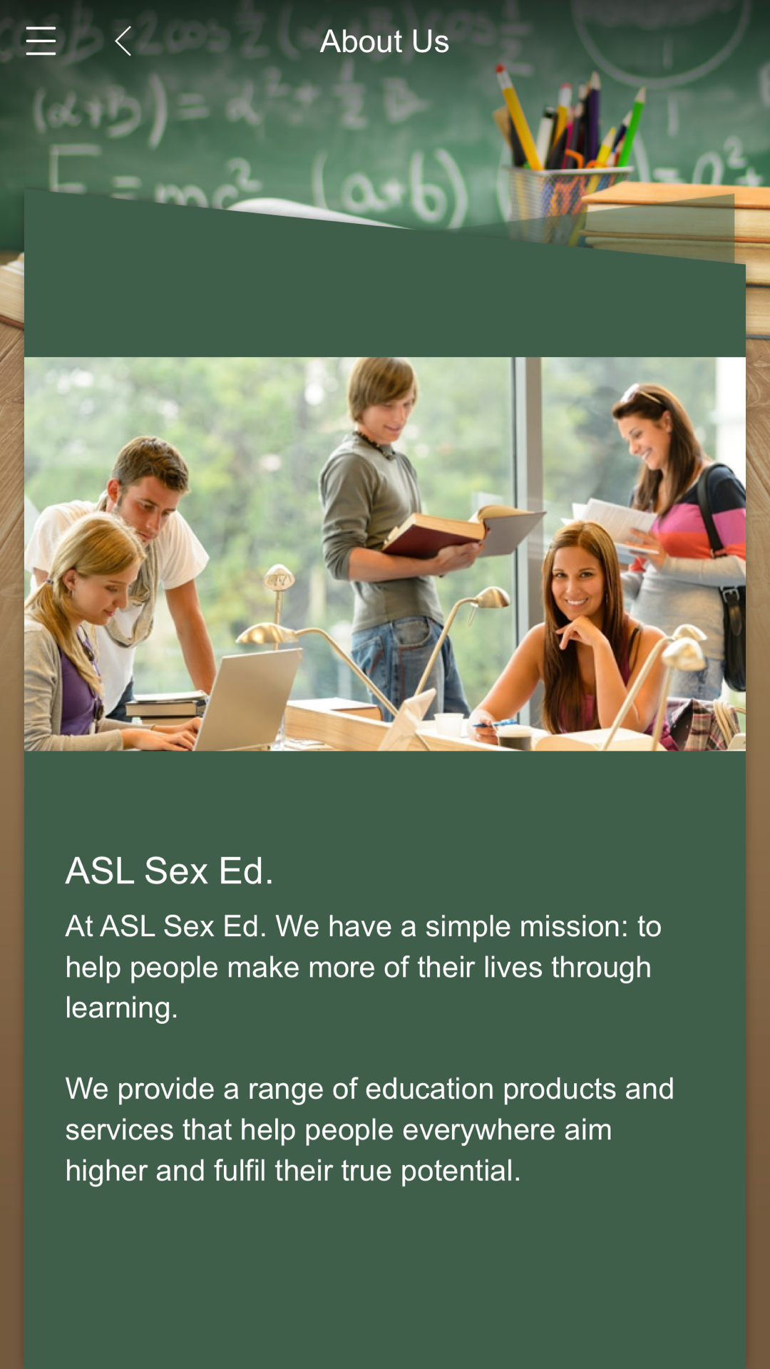 Asl Sex Ed App On Amazon Appstore