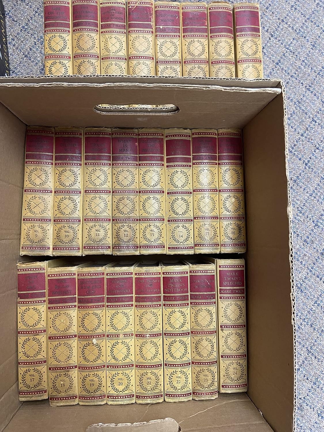 The Complete Works of Mark Twain, 24-Volume Set (American Artists ...