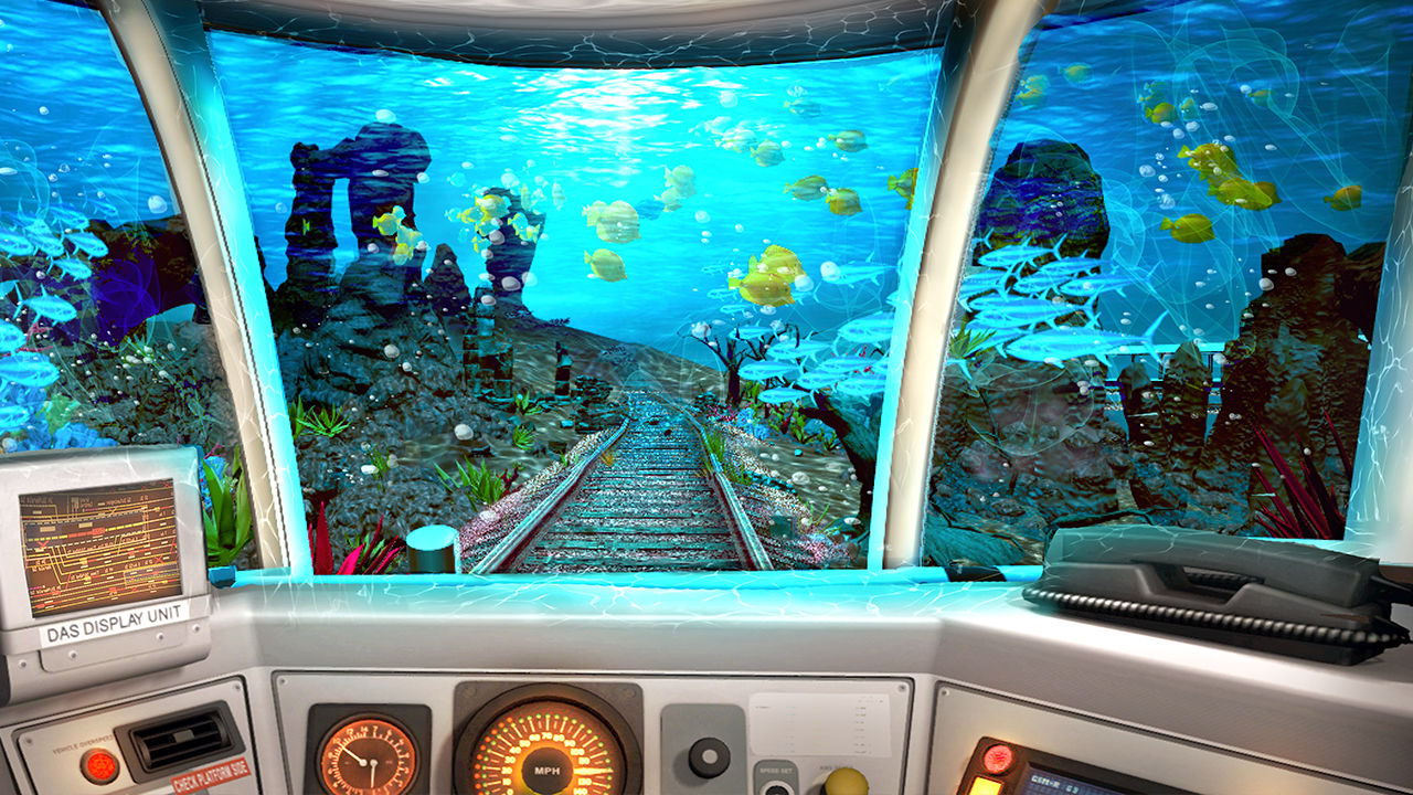 USA Bullet Train Simulator UnderWater Pro 2019: Aqua Rush Passenger ...