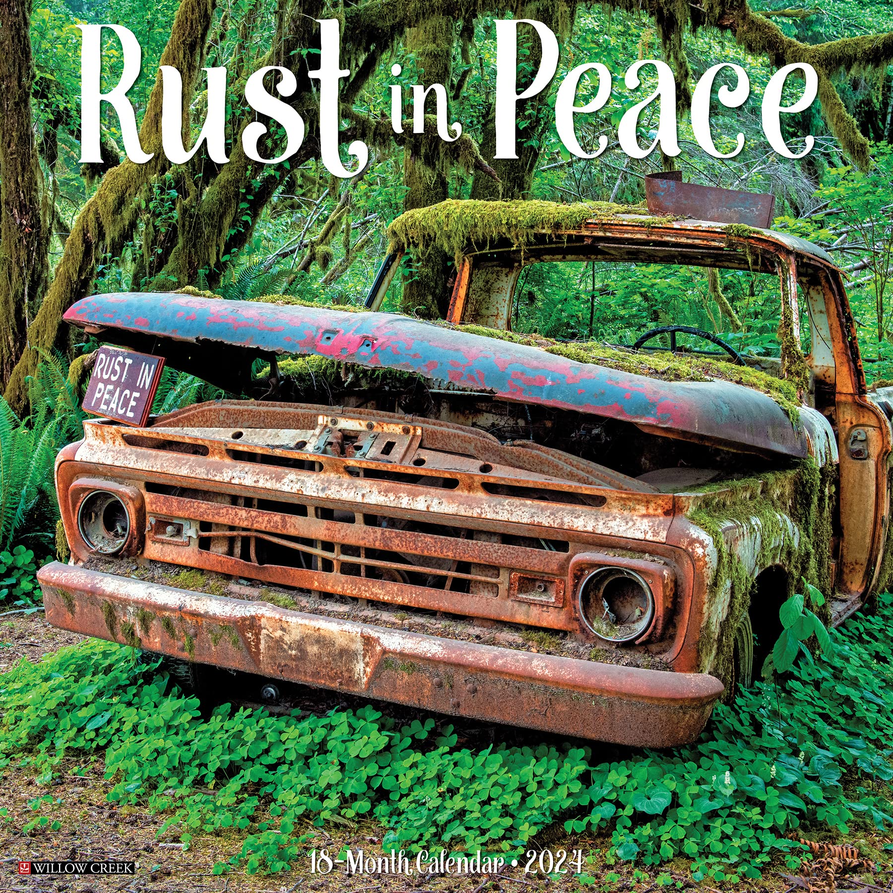 Amazon.com: Rust in Peace 2024 Calendar : Willow Creek Press: Office ...