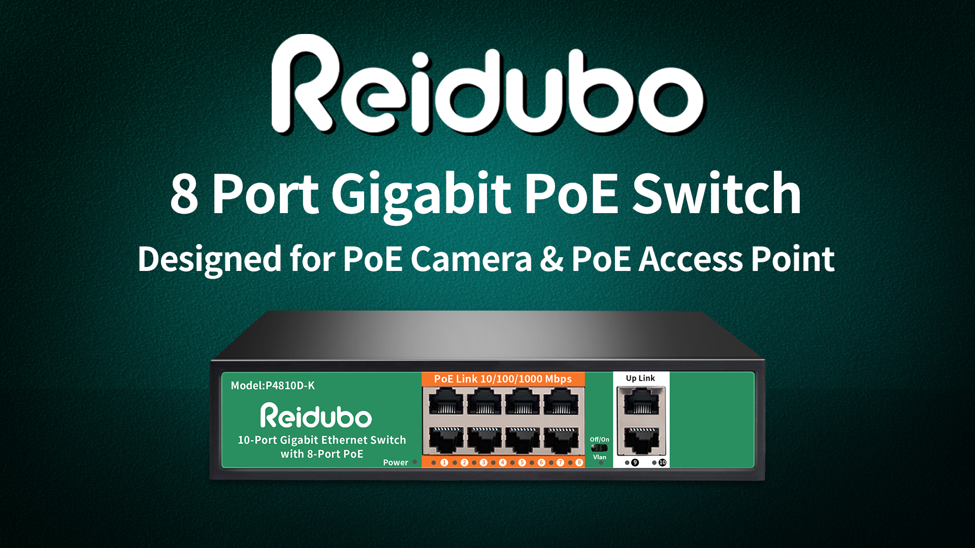 Watch 8 port poe switch for PoE Surveillance camera & AP WIFI on Amazon ...