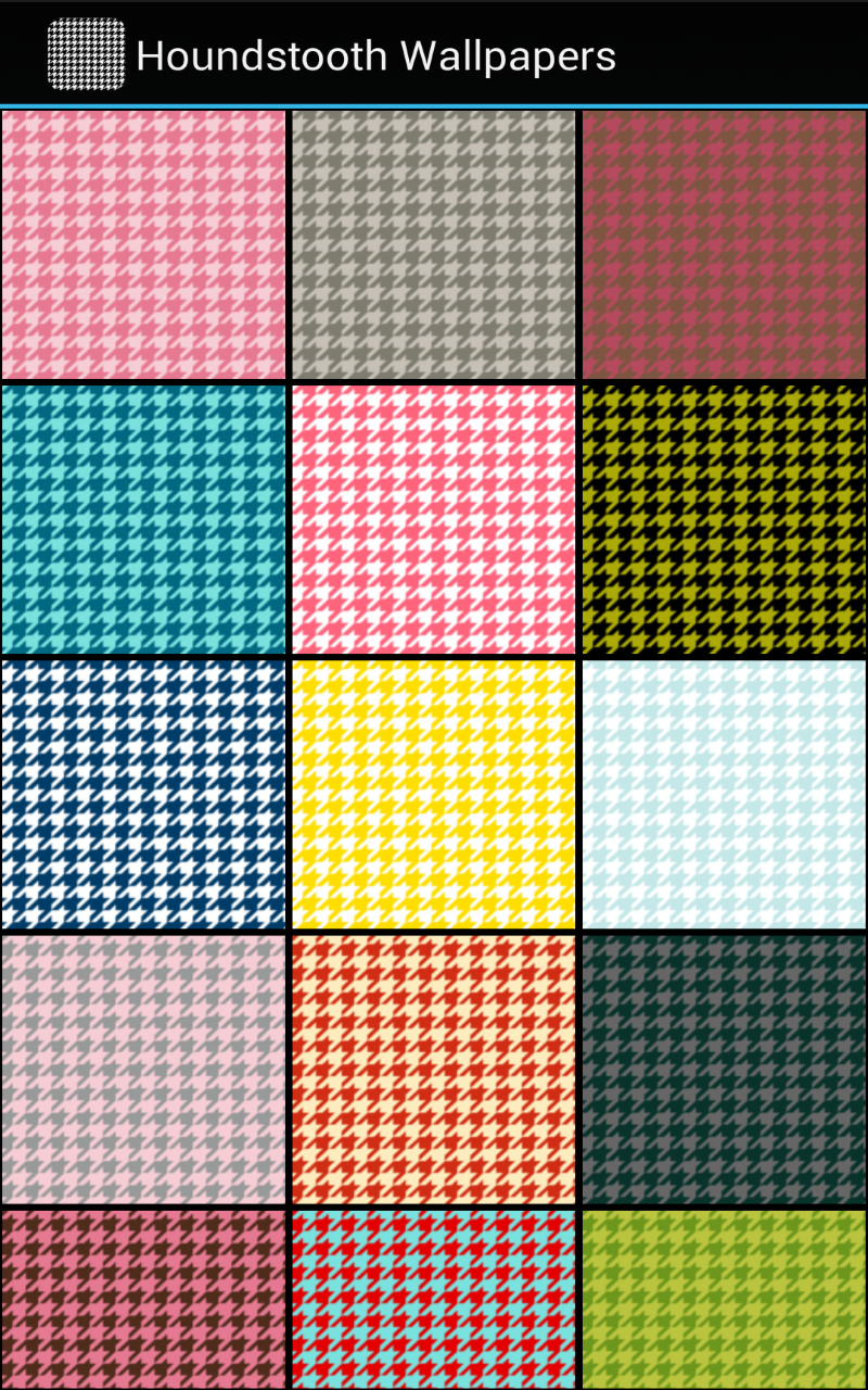 Aplicación Houndstooth Wallpapers en Amazon Appstore