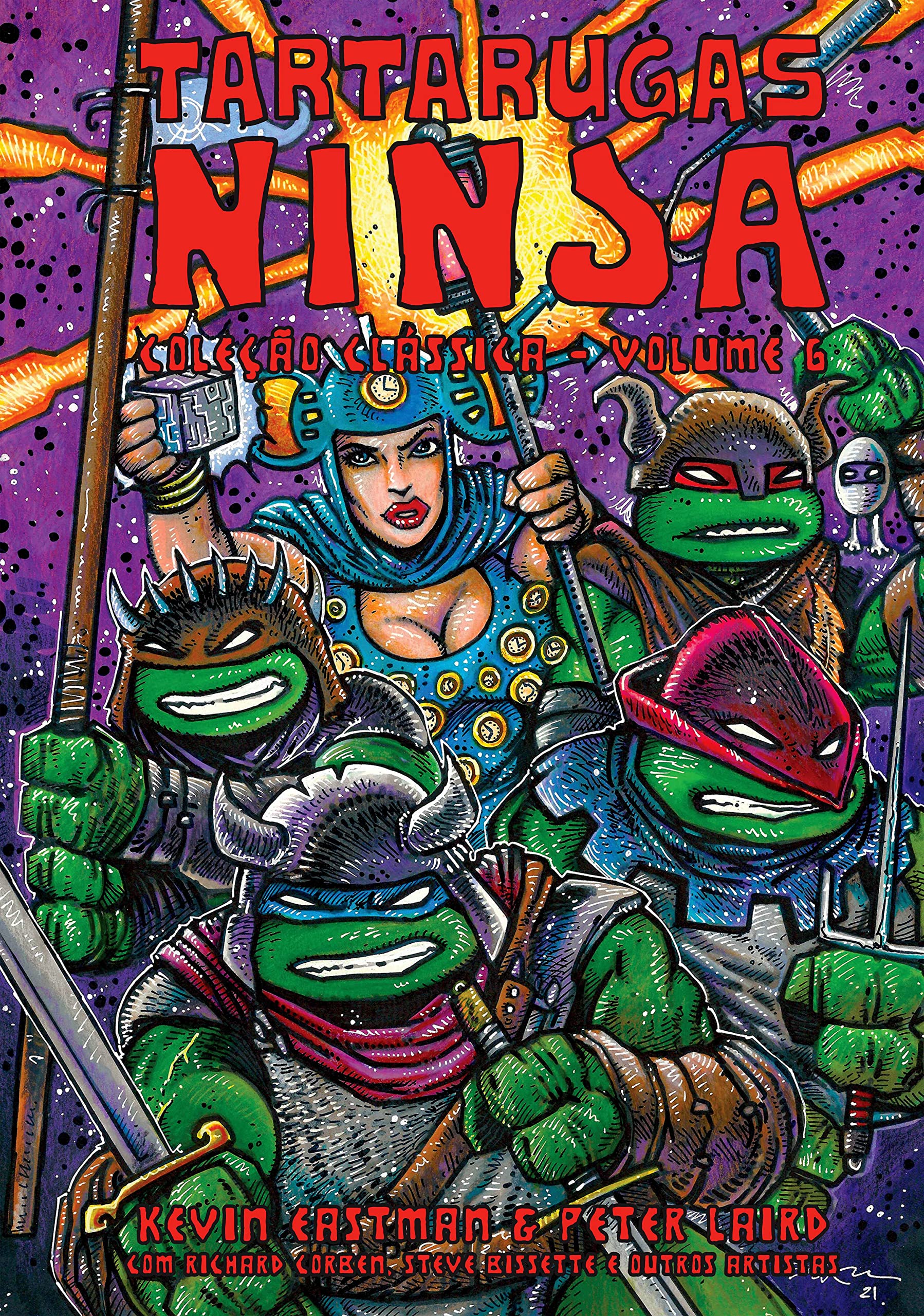 Tartarugas Ninja: Coleção Clássica Vol. 6 : Eastman, Kevin, Laird ...