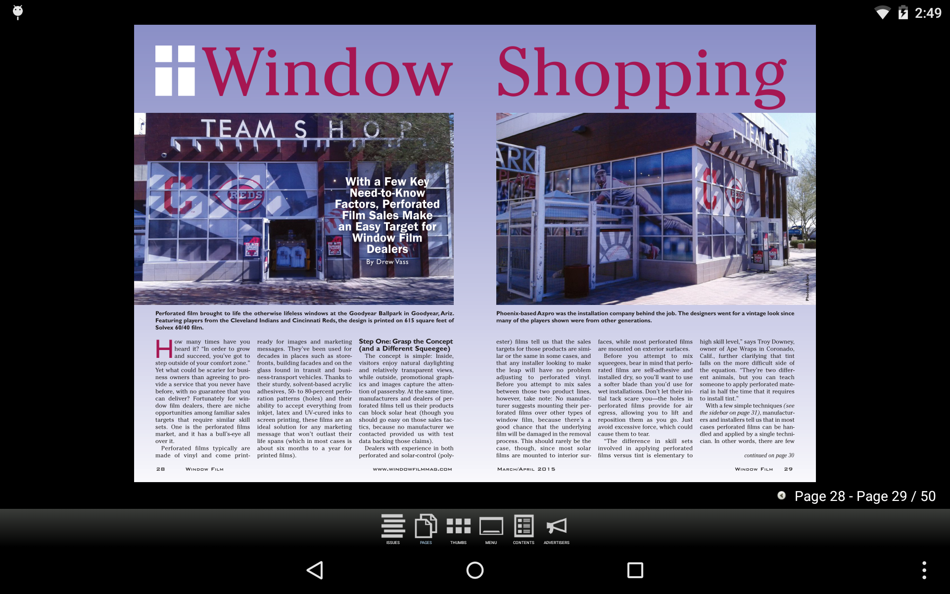 Window Film Magazine - App on Amazon Appstore