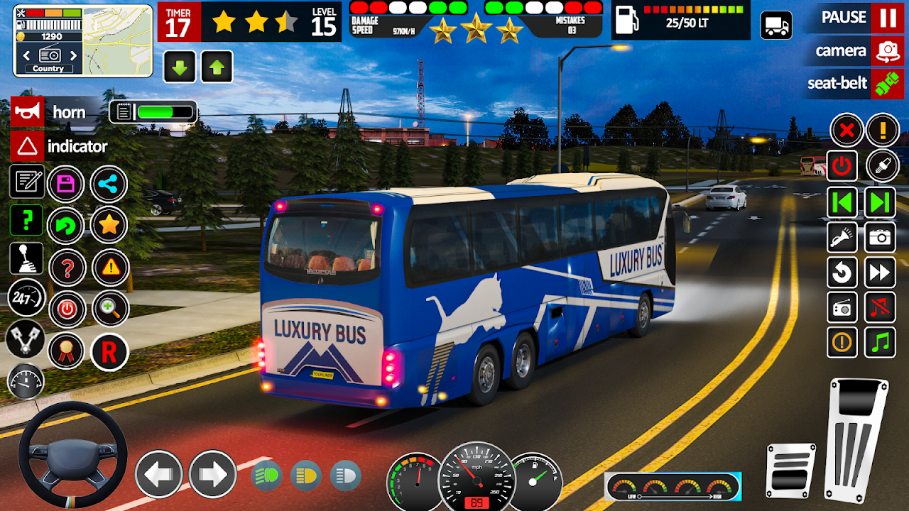 Real Bus Driving Simulator 3D Bus Game - Bus Parking Games - City Bus ...