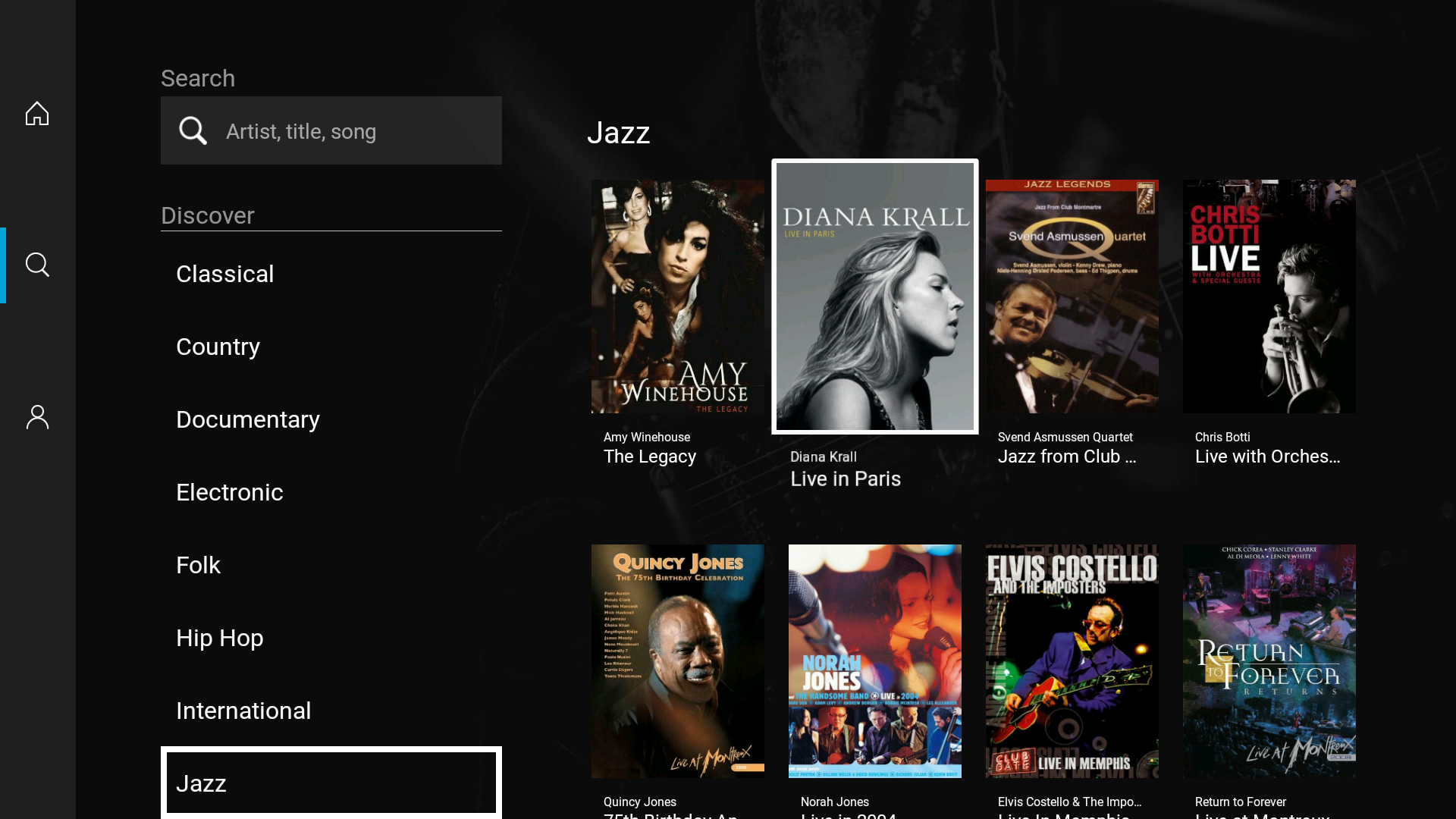 Qello Concerts by Stingray - App on Amazon Appstore
