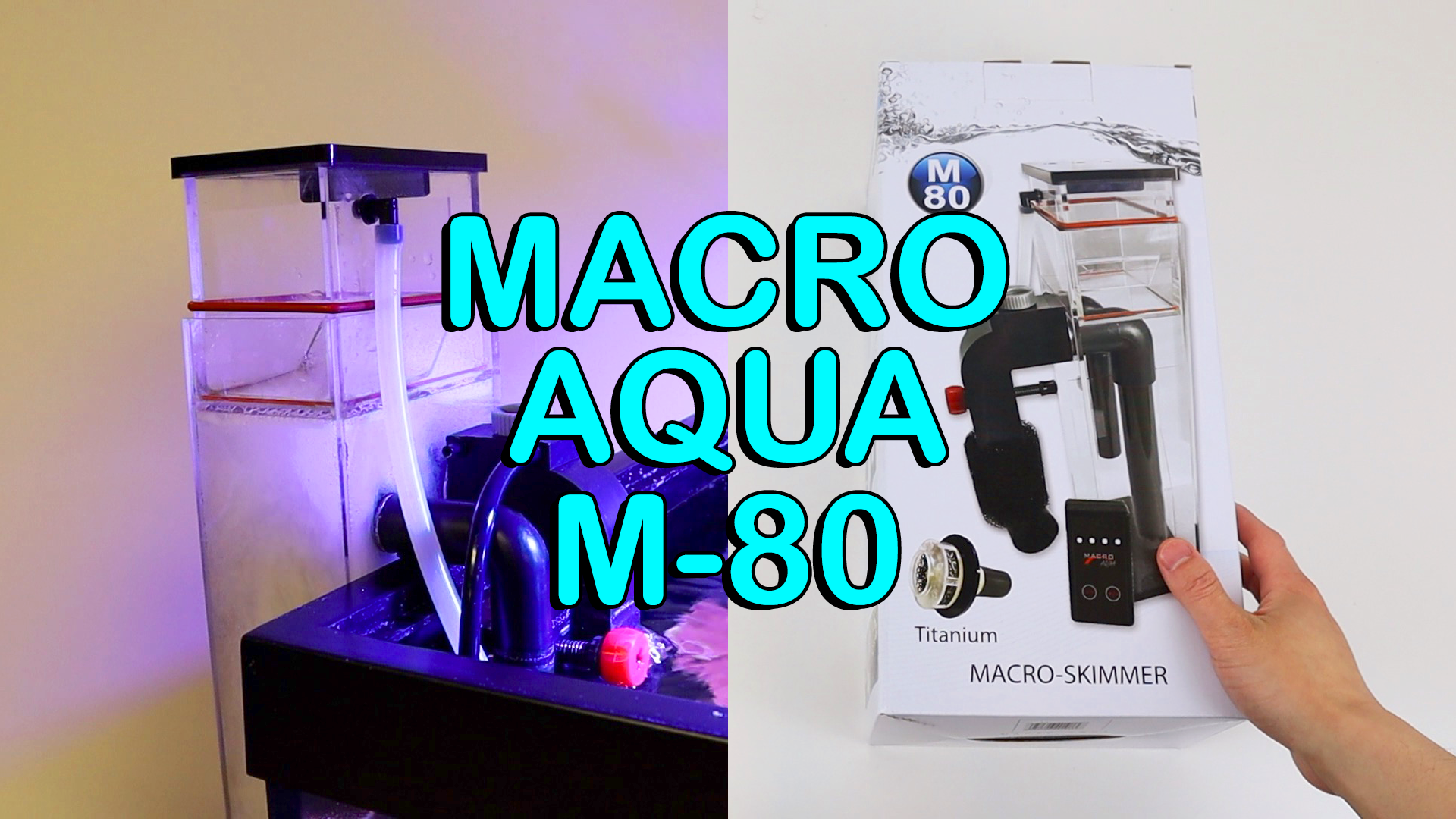 Watch Macro Aqua M-80 Unboxing & Setting Up on Amazon Live