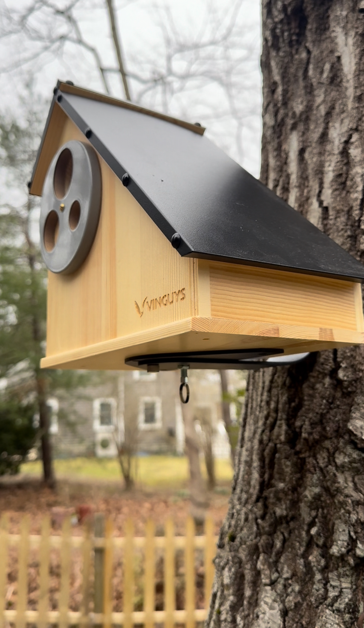 Watch Beautiful Wooden Birdhouse by Vinguys on Amazon Live