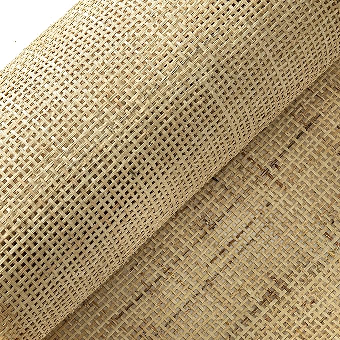 Amazon.com: LUSYDECO 16" Width Square Rattan Cane Webbing Roll for ...