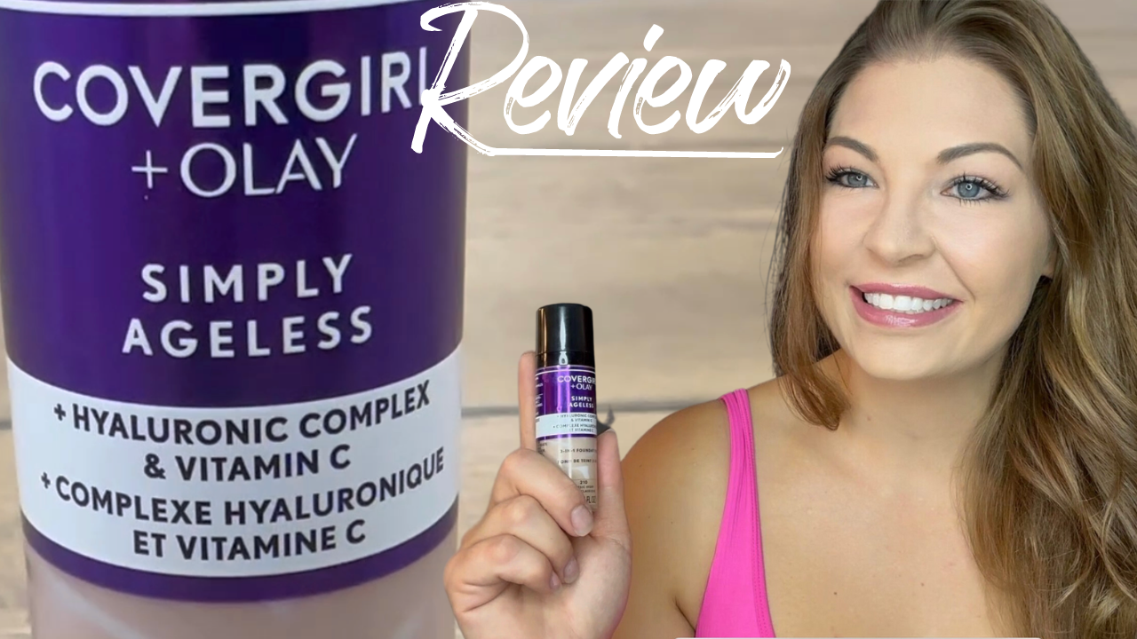 Watch COVERGIRL OLAY Simply Ageless 3-in-1 | My Review on Amazon Live