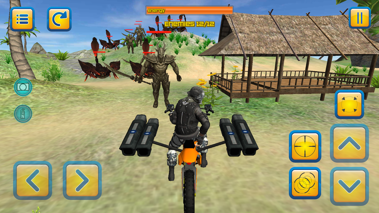 Motorbike Beach Fighter 3D - Motorcycle Shooter Game - App on the ...