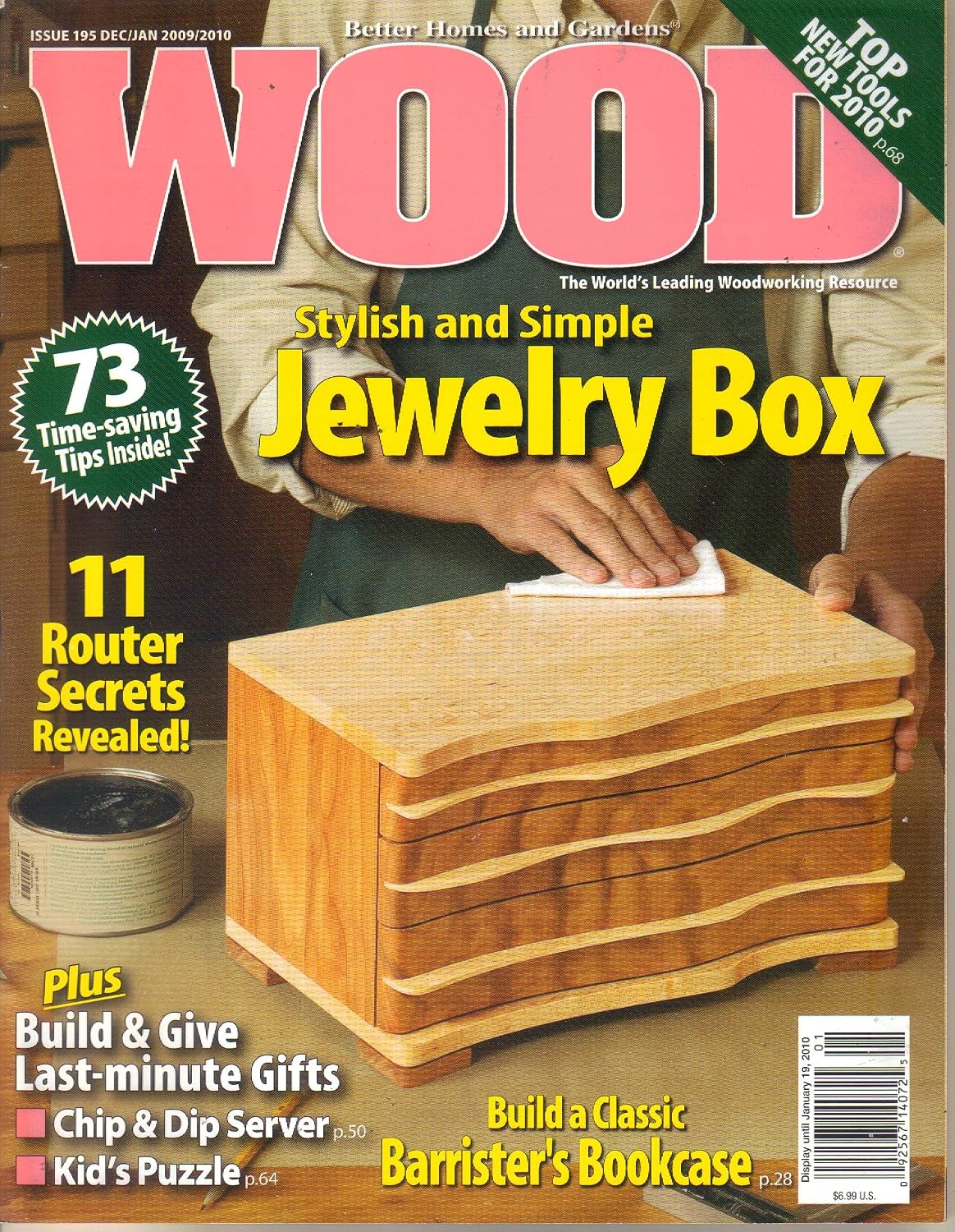 Wood Magazine, December 2009-January 2010 (Vol. 26, No. 7, Issue 195 ...