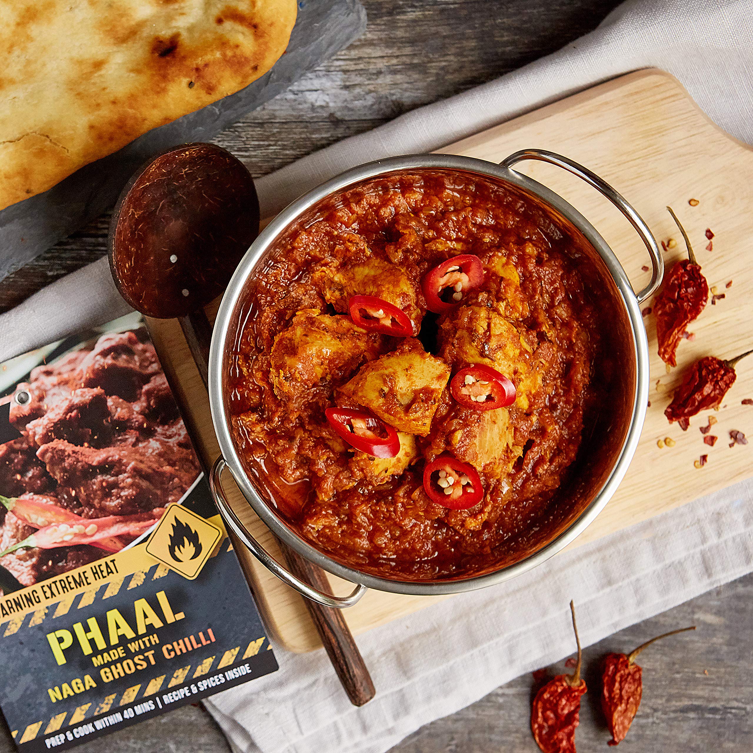 SPICENTICE | Worlds Hottest Curry Collection | Naga Ghost Chilli Phaal ...