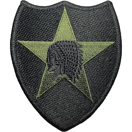 Amazon.com: Bayonet Design - Pair of 2nd Infantry Division "Indian Head ...