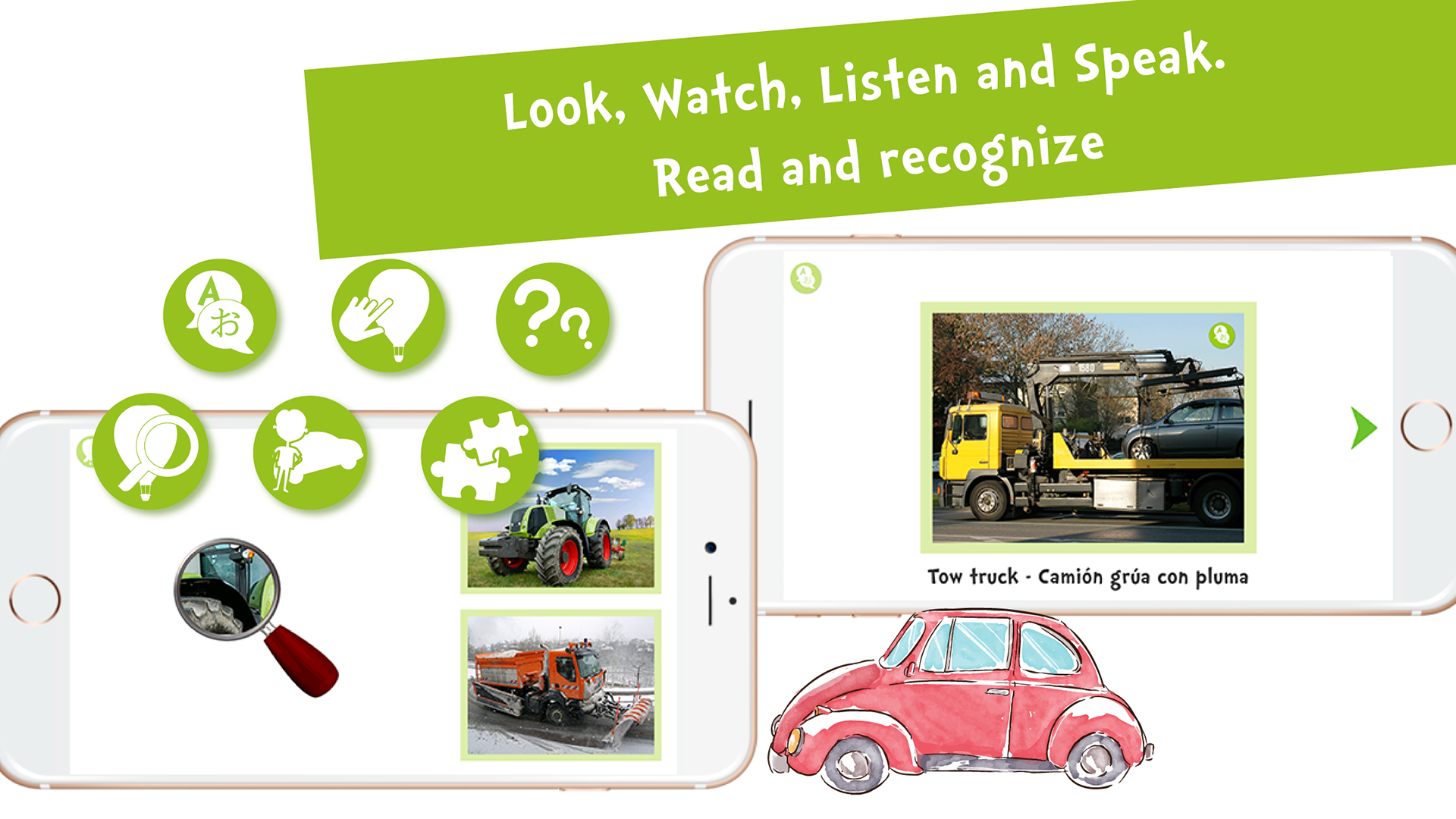 Sami Tiny Flash Cards Transportation kids apps, 30 flash cards ...
