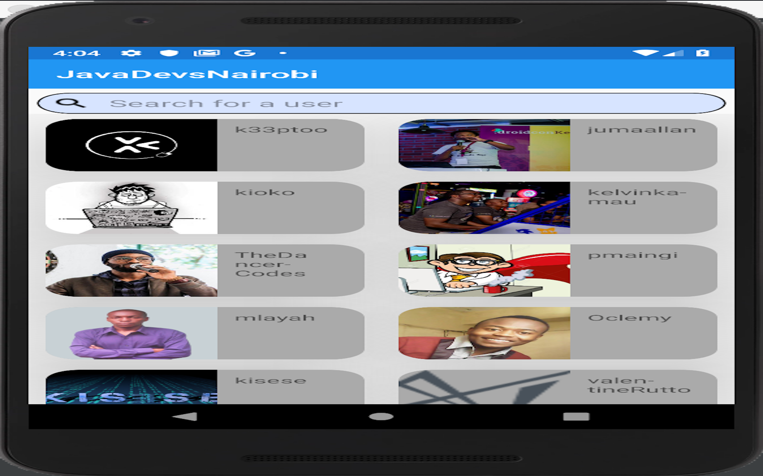 Java Developers in Nairobi-Amazonアプリストアのアプリ