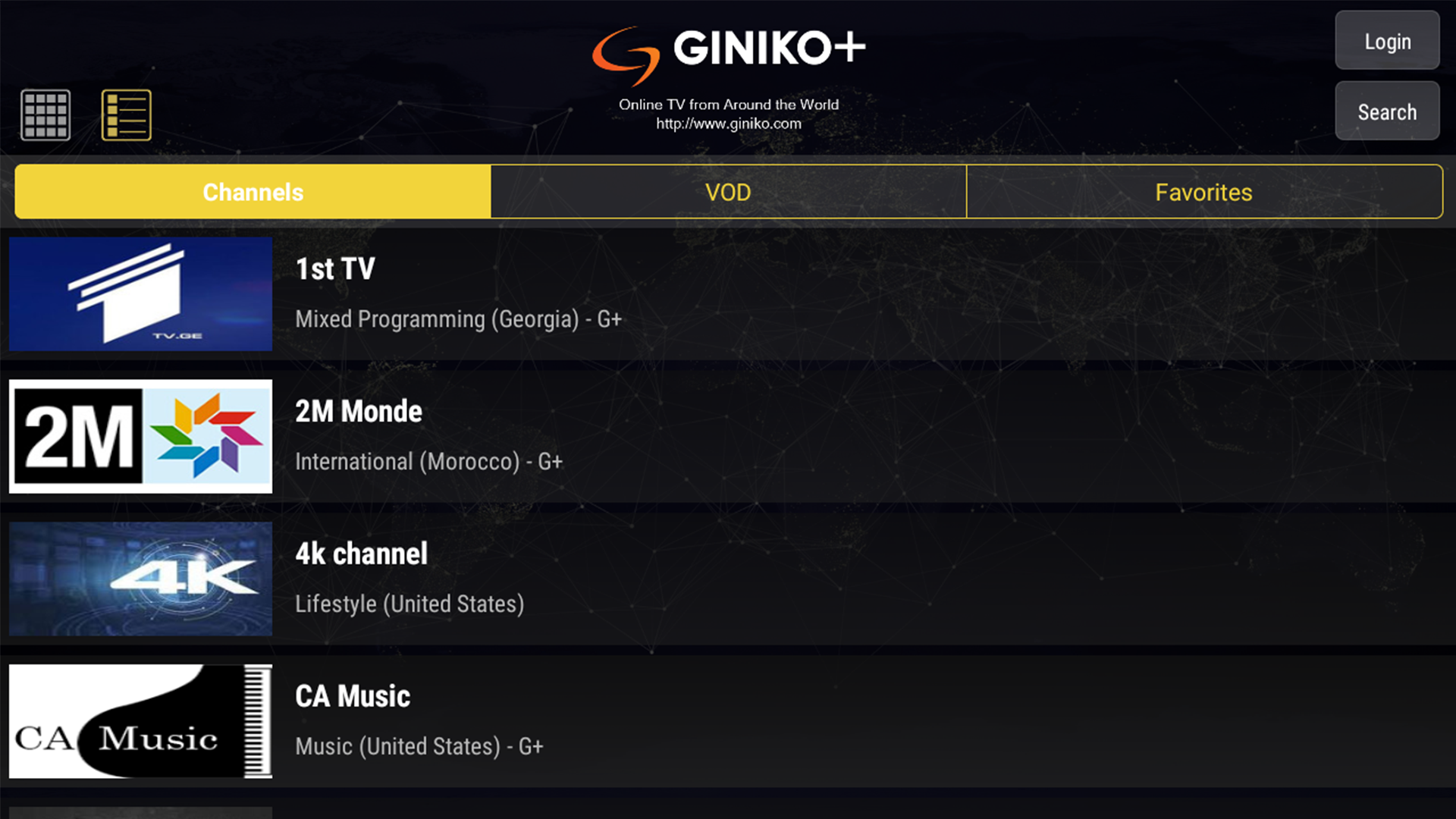 GINIKO+ TV for Fire TV - App on Amazon Appstore