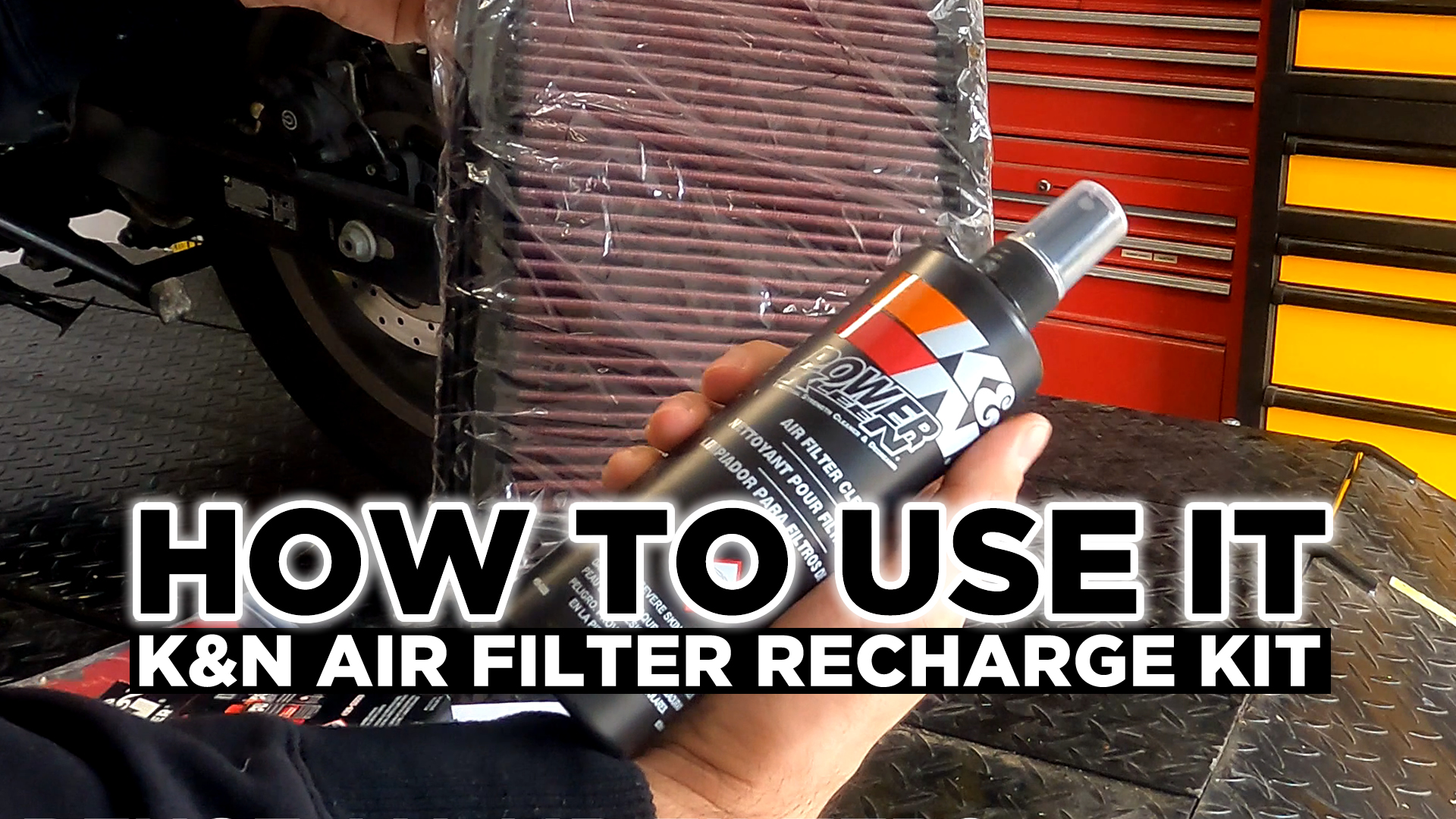 Watch How to use a K&N Air Filter Recharge Kit on Amazon Live