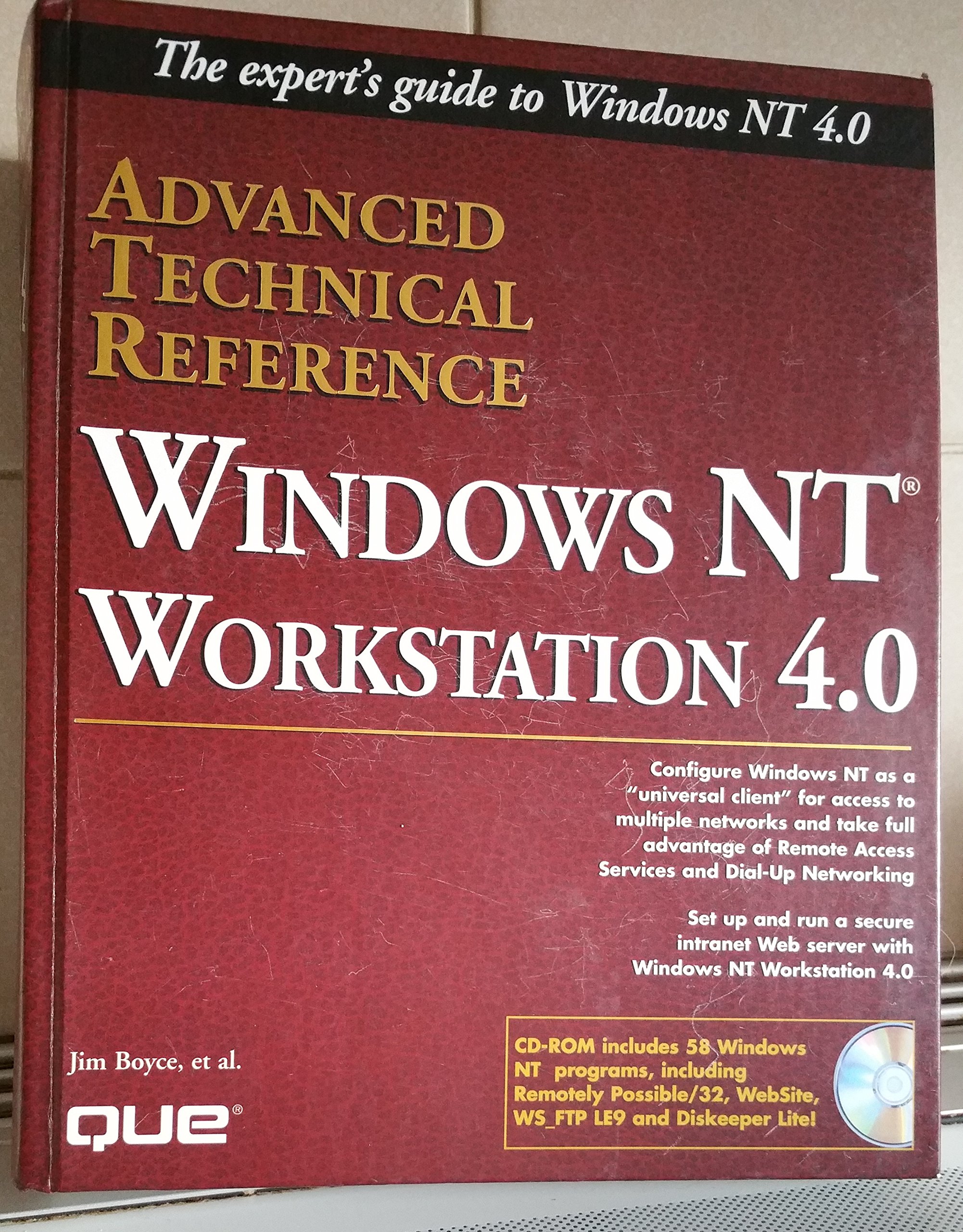 Windows Nt Workstation 4.0 Advanced Technical Reference: Anderson ...