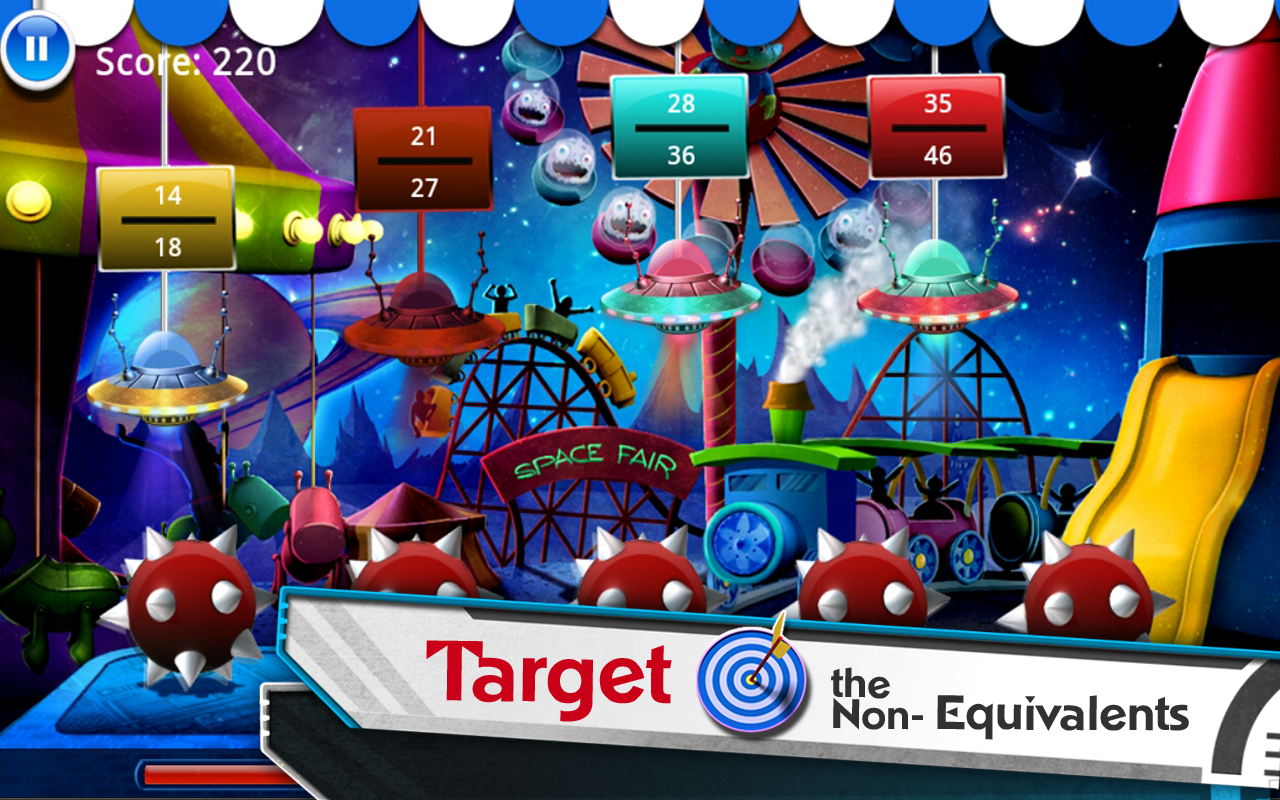 Math: Fractions Equi, Like and Unlike - App on Amazon Appstore