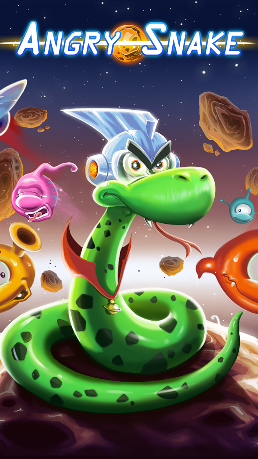 Angry Snake Cartoon