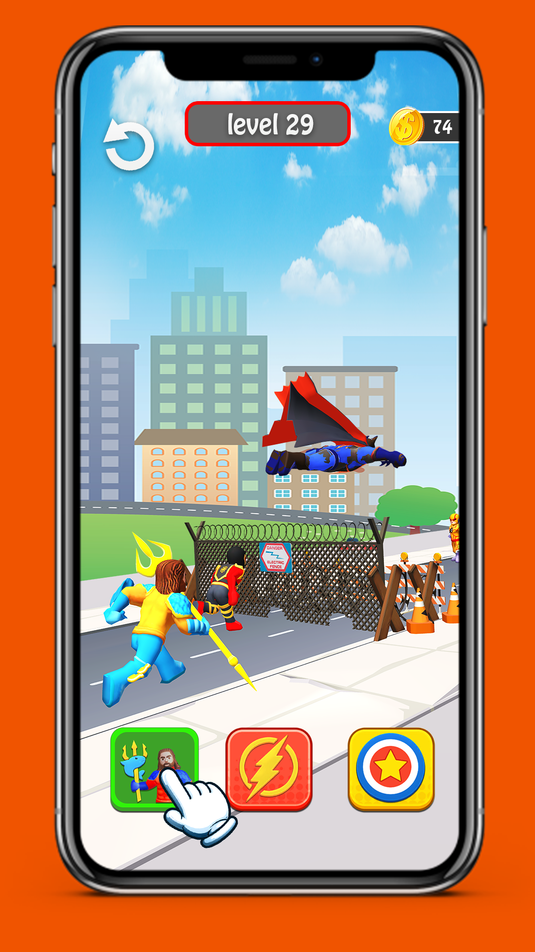 Superhero Transform Master Shape Shifter 3D: Transform Run Hero Shift ...