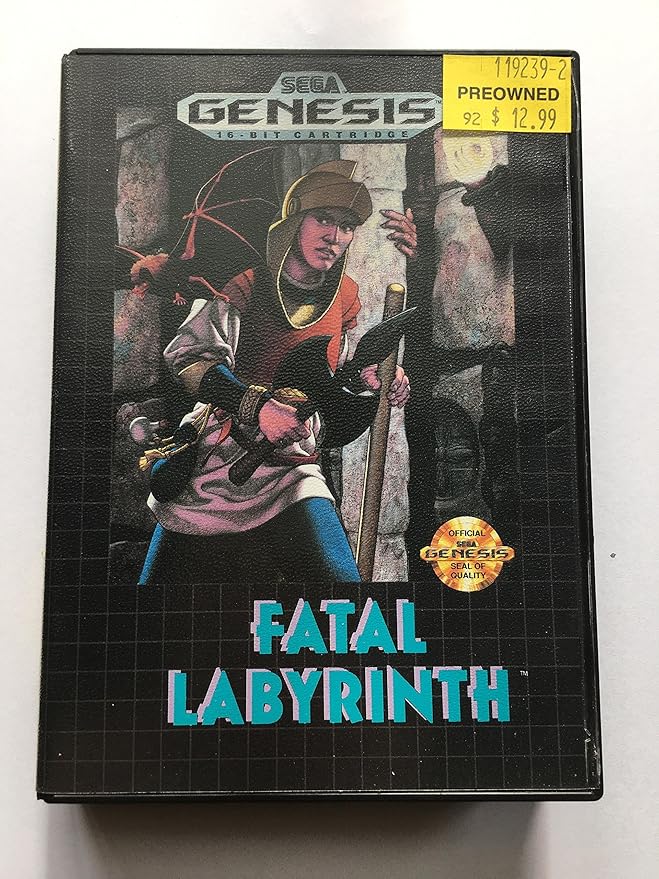 Fatal Labyrinth: Sega Genesis: Video Games - Amazon.ca