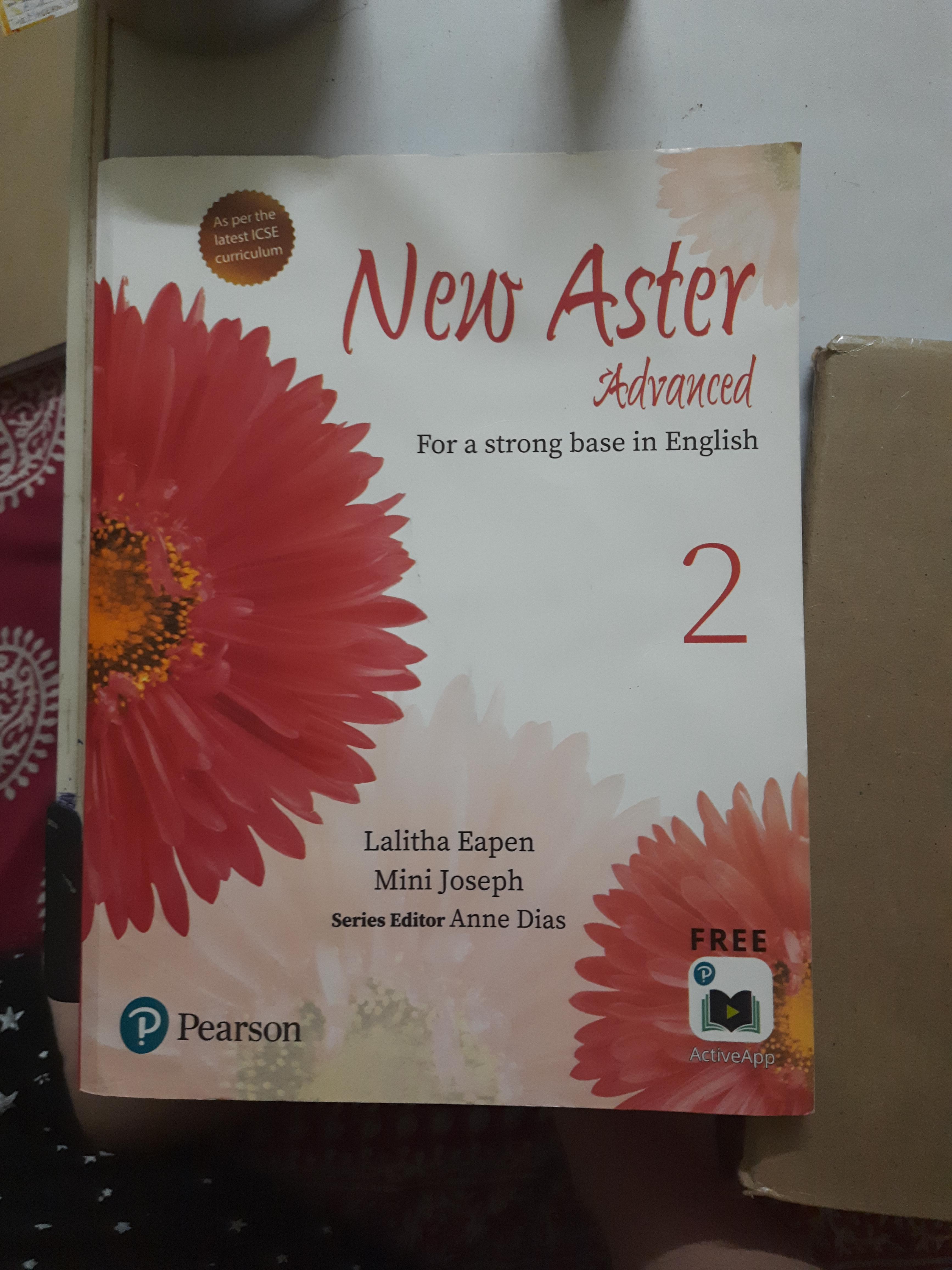 New Aster Advanced | English Coursebook| ICSE | Class 2 : Lalitha Eapen ...