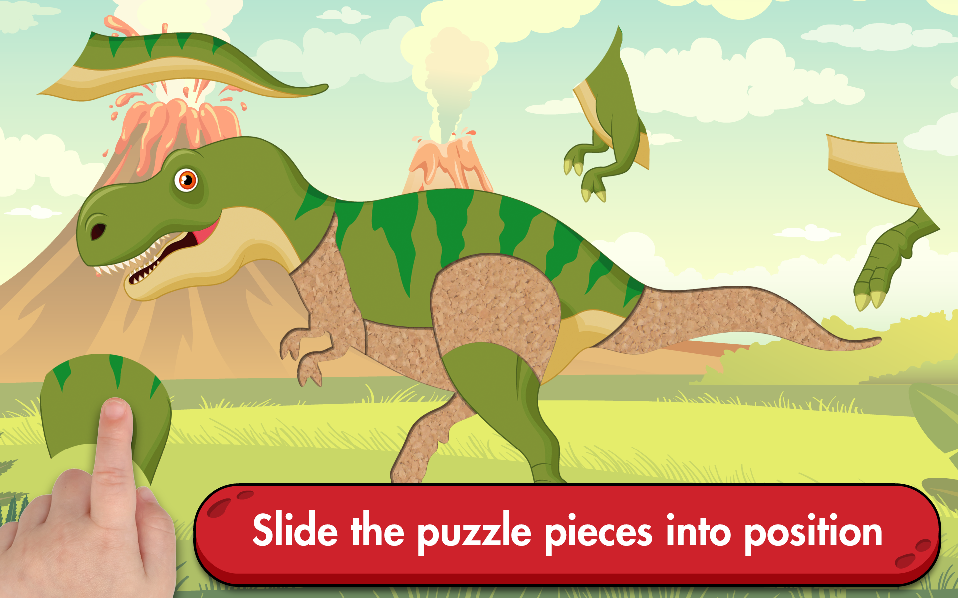 Dinosaur Puzzles Lite fun game for toddlers and kids - App on the ...
