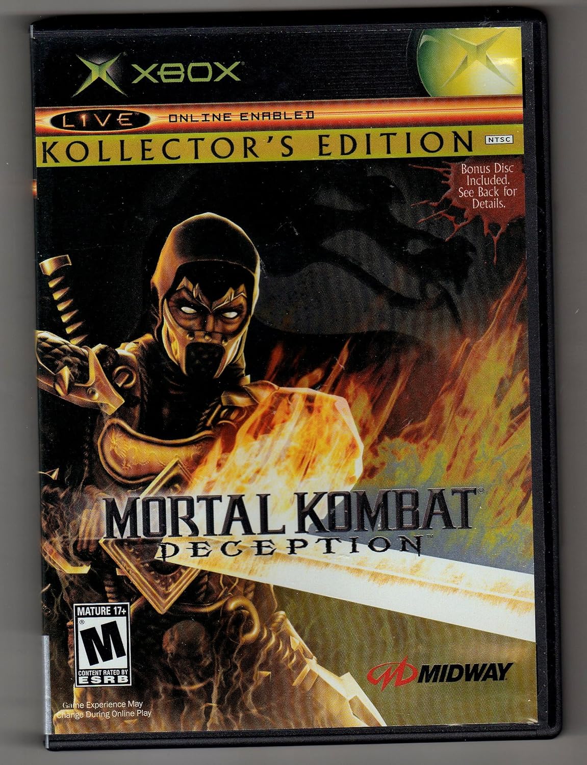 Amazon.com: Mortal Kombat: Deception - Kollector's Edition (Renewed ...