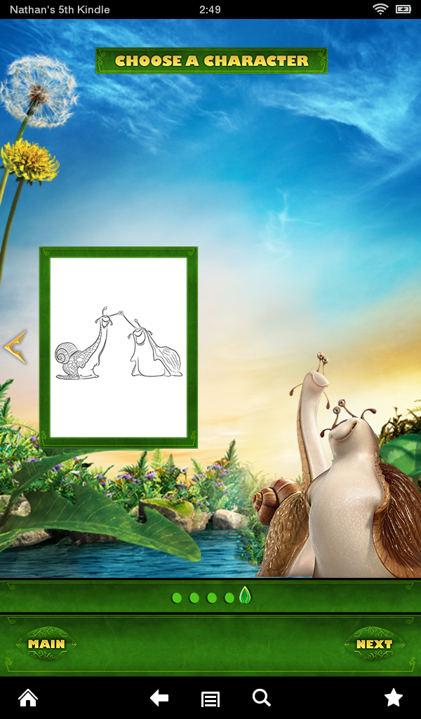 Epic The Movie Characters Coloring Pages