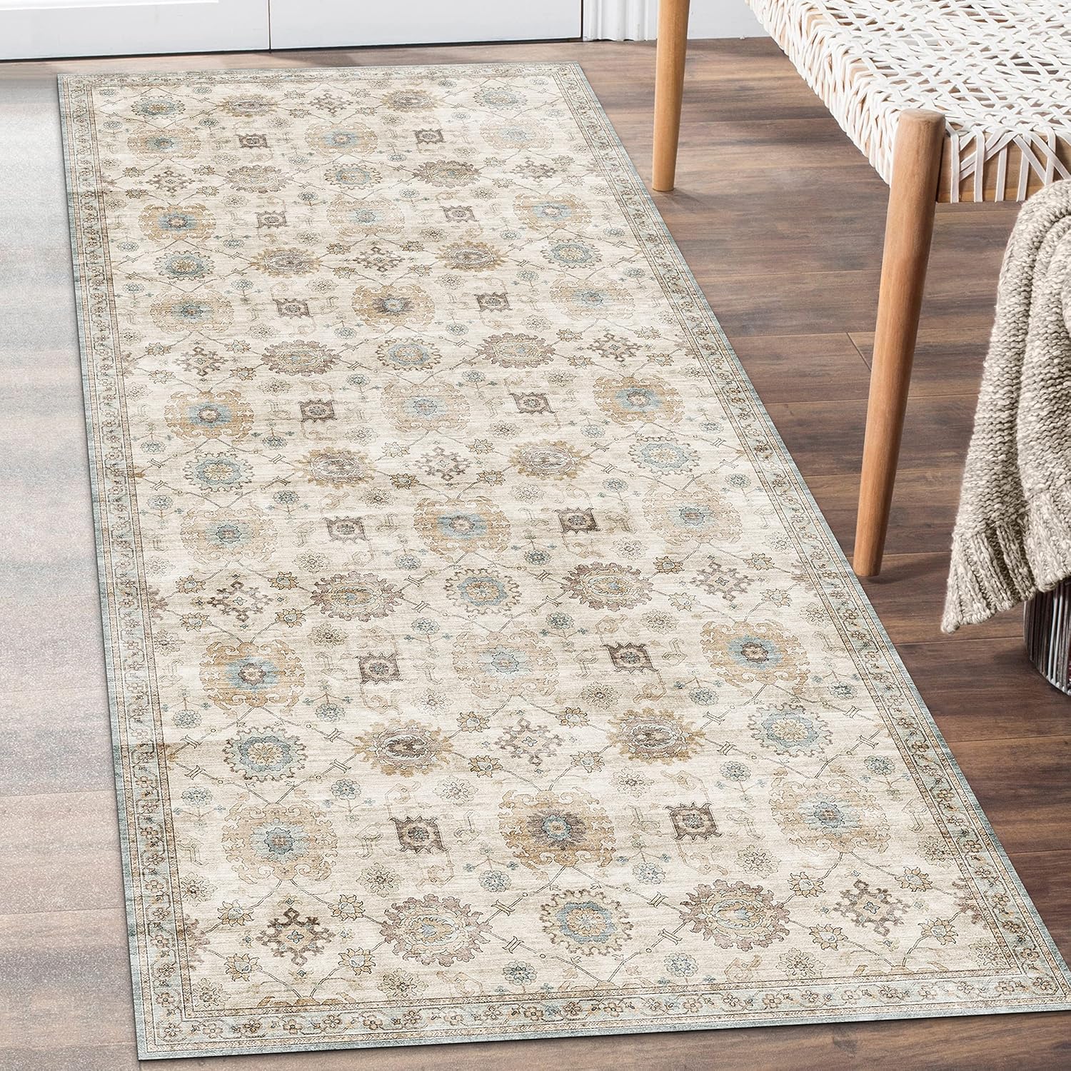 Amazon.com: ReaLife Rugs Machine Washable Area Rug Runner - Living Room ...