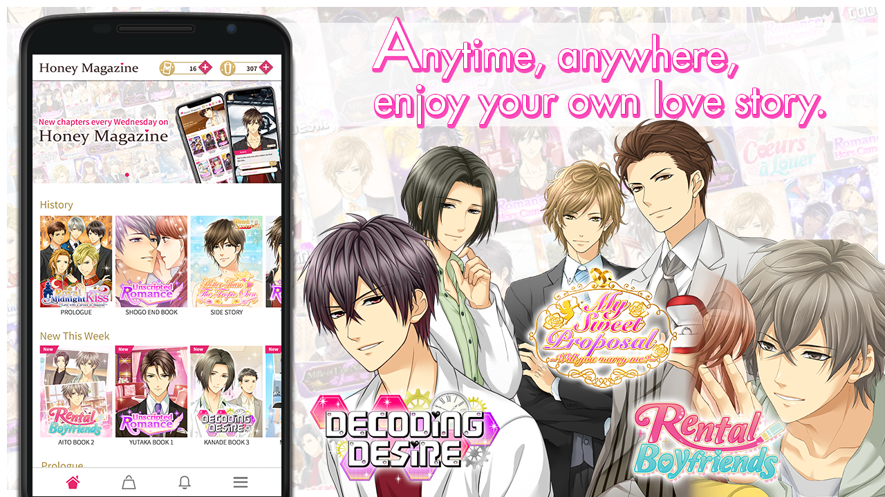 Honey Magazine - Free otome dating game - App on Amazon Appstore