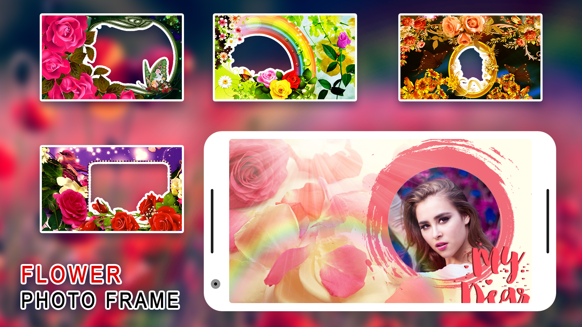 Flower Photo Frames - Flower Photo Editor - App on Amazon Appstore
