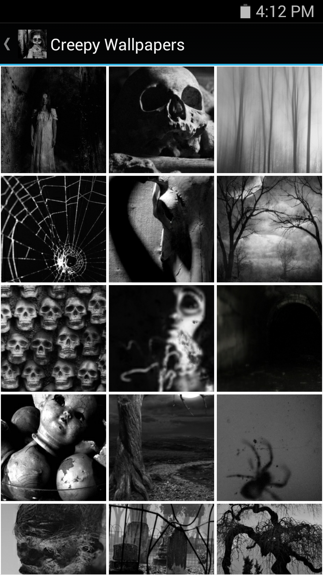 Creepy Wallpapers: app su Amazon Appstore