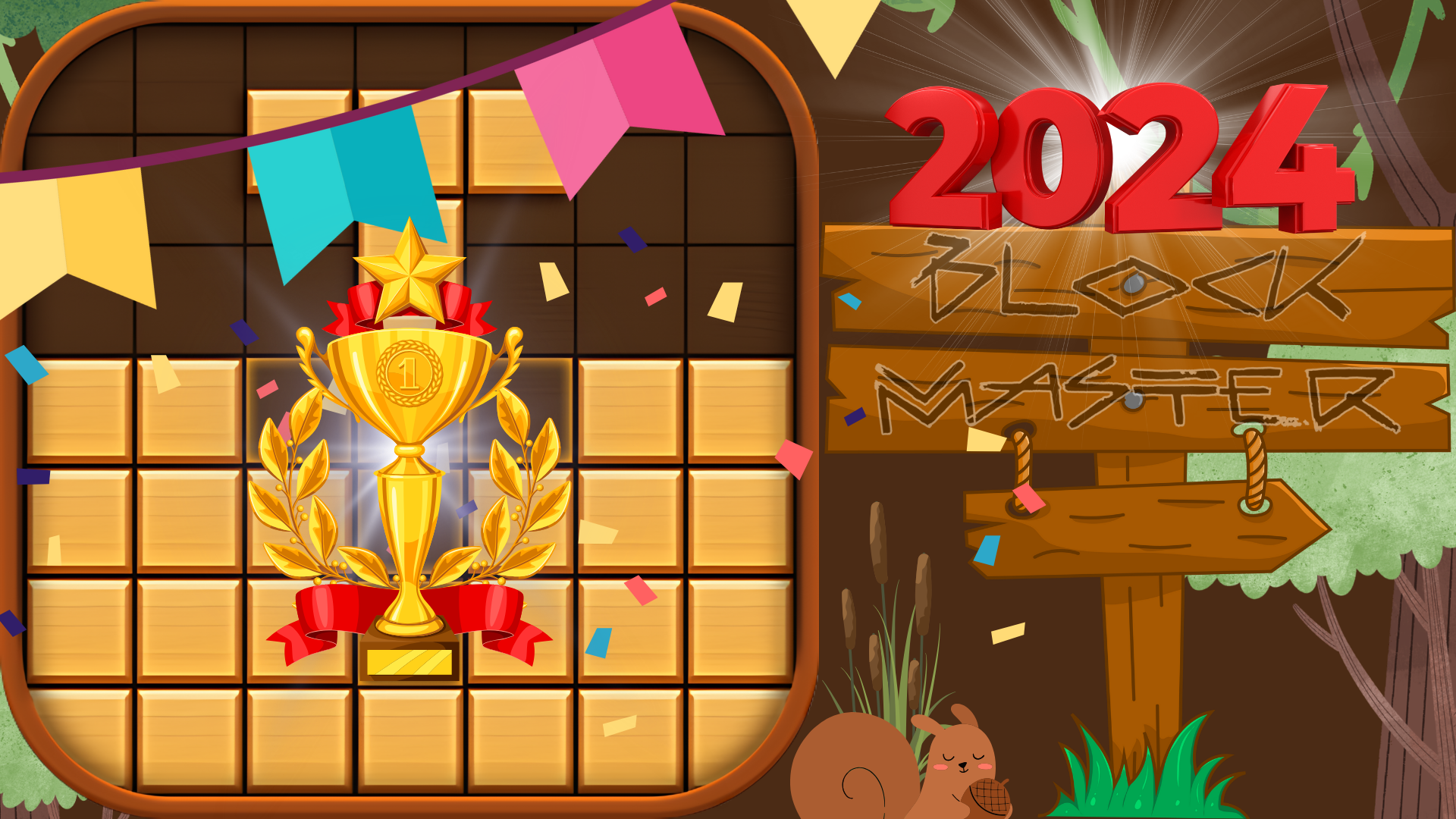 Block Master Puzzle Wood - Free Wooden Tetris Game - App on Amazon Appstore