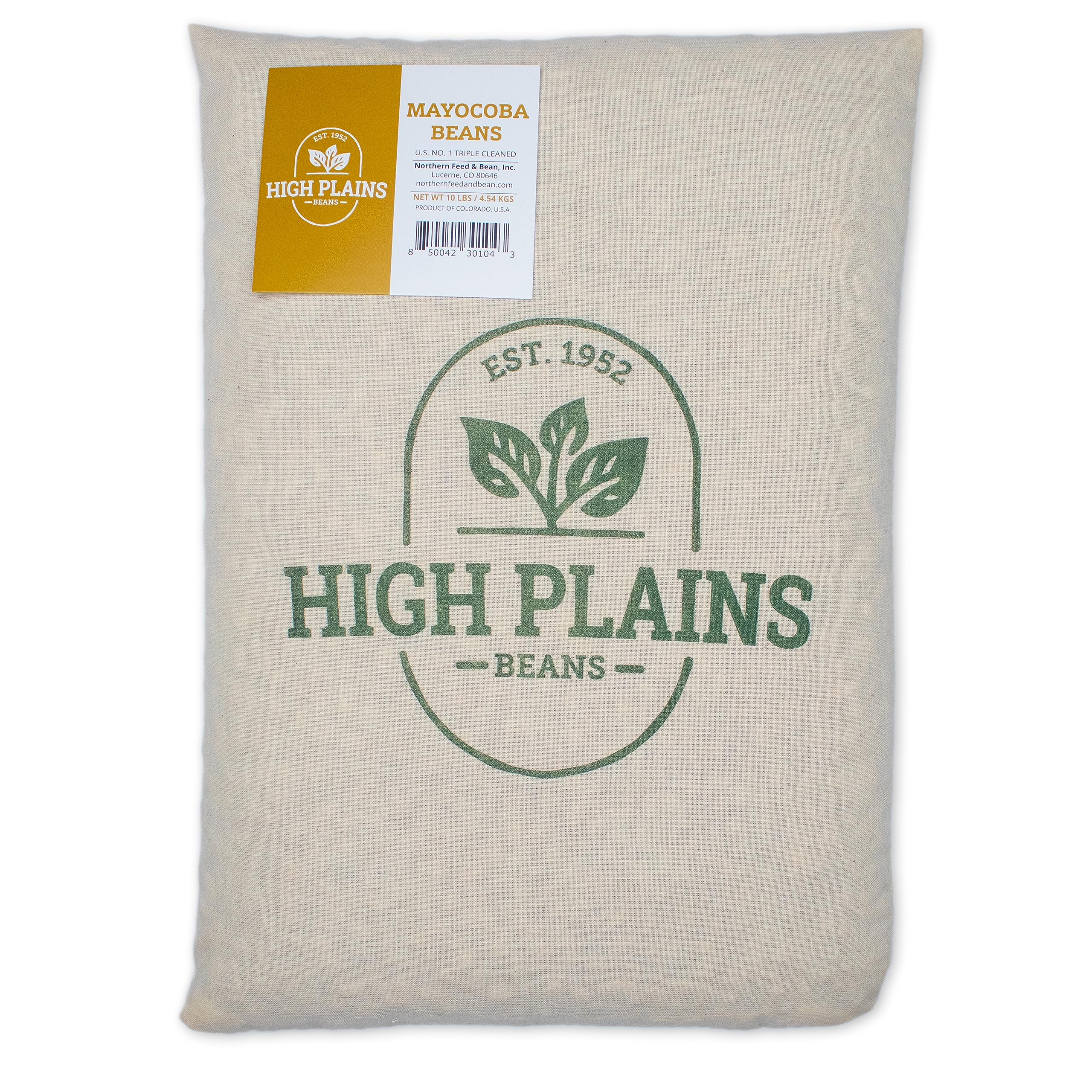 Amazon.com: High Plains Mayocoba Beans | 10 Pound Bag | Farm-fresh ...