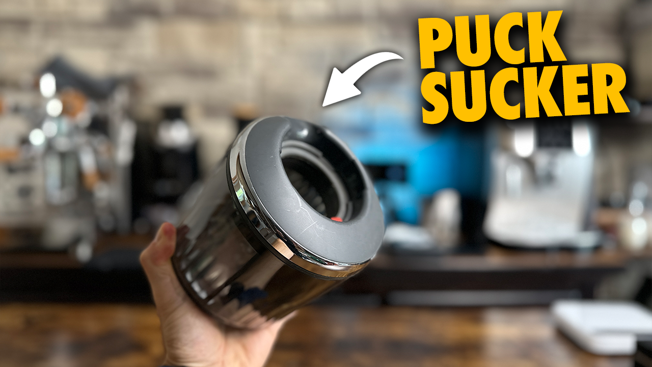 Watch Breville Puck Sucker& Does It Even Work ? Mini Review on Amazon Live