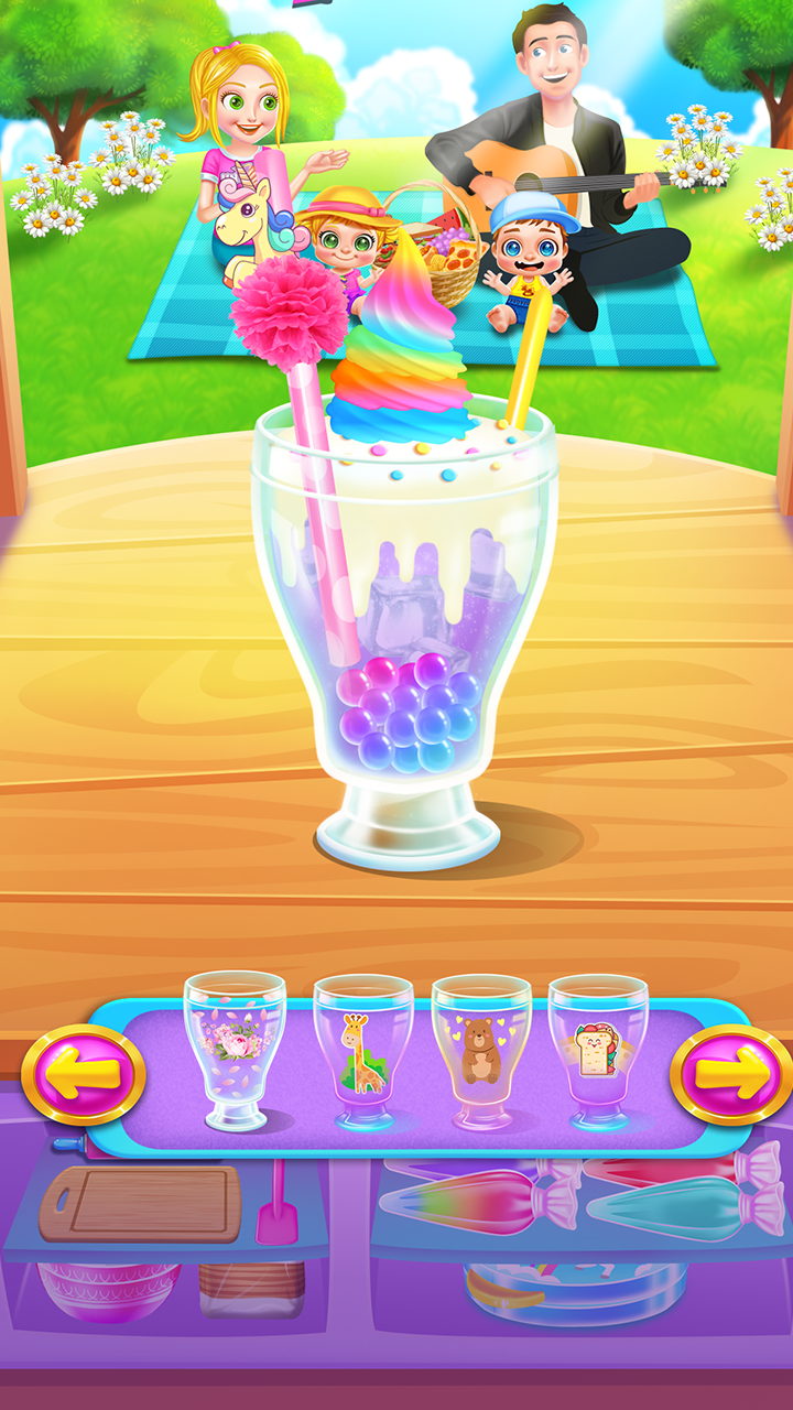 Bubble Tea Maker - Rainbow Boba Flow Recipes & Milk Tea Kids - App on ...