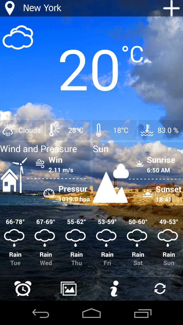 Weather Update Free - App on Amazon Appstore
