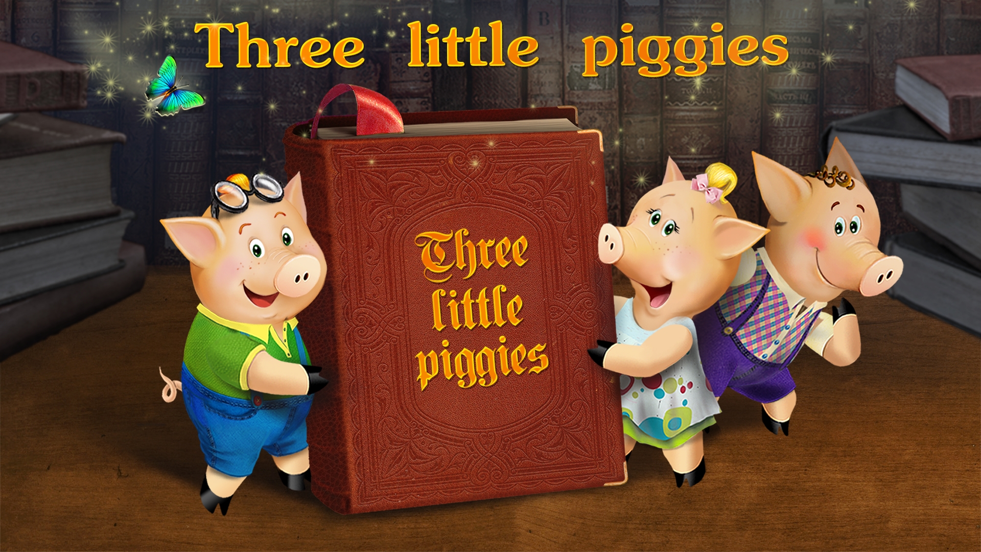 Aplicación The three little pigs - preschool & kindergarten fairy tales ...