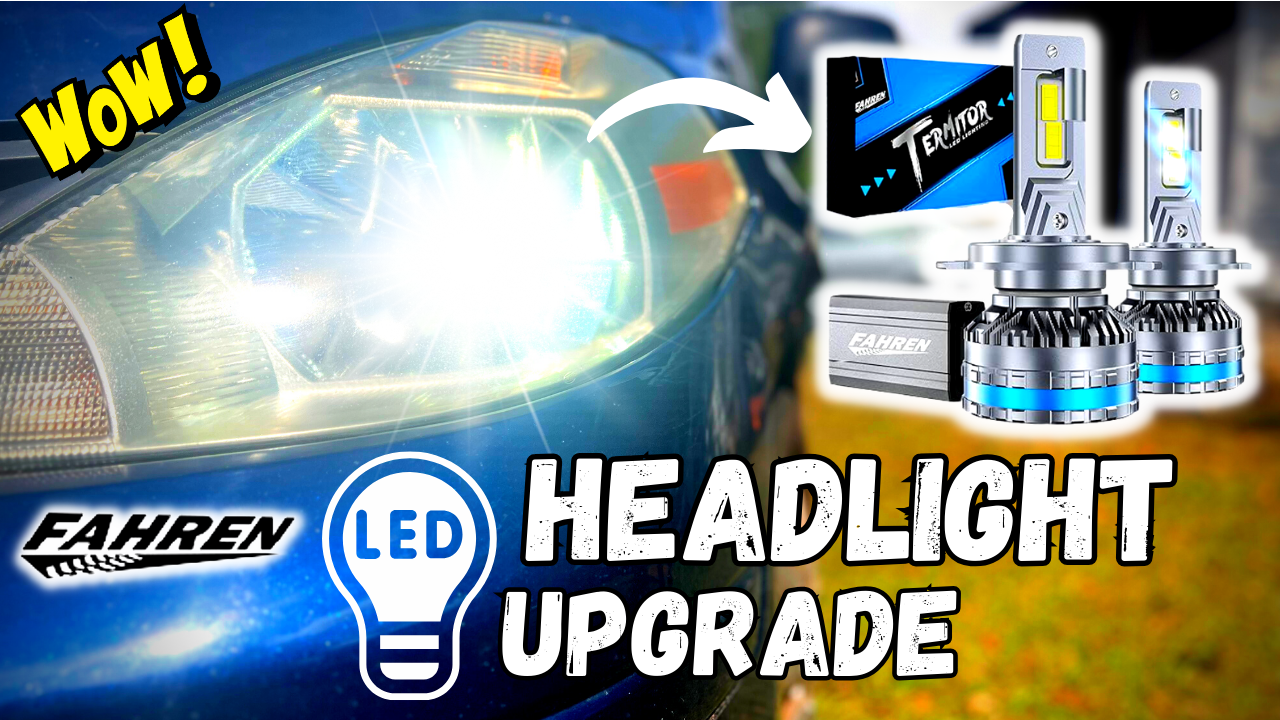 Watch ﹙Install/Review﹚ Headlight Upgrade Super Bright LED's on Amazon Live