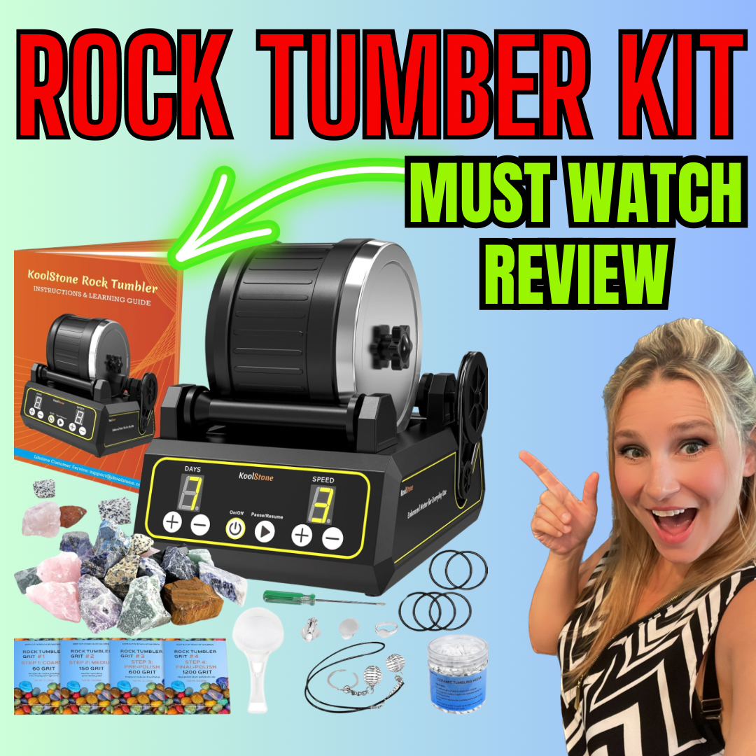 Watch MUST WATCH REVIEW! Rock Tumbling Kit! on Amazon Live