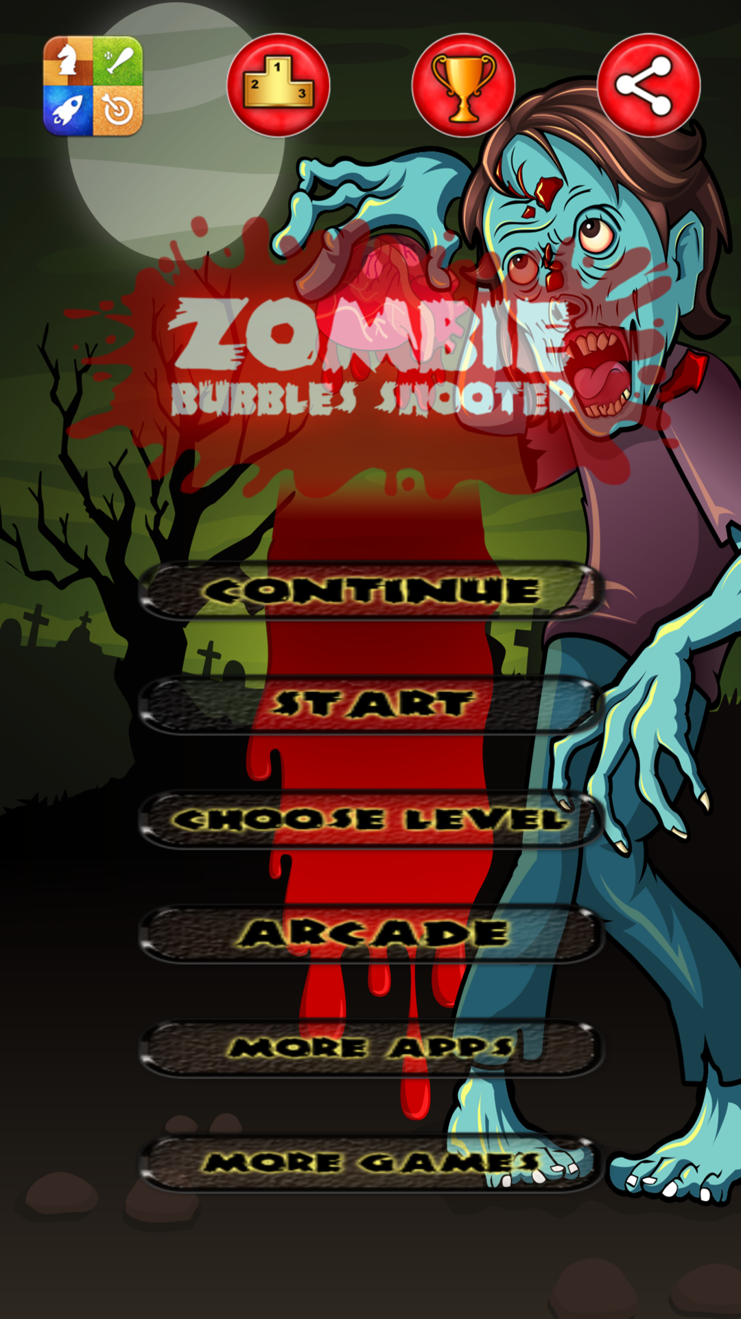 Zombie Bubble Shooter - App on Amazon Appstore