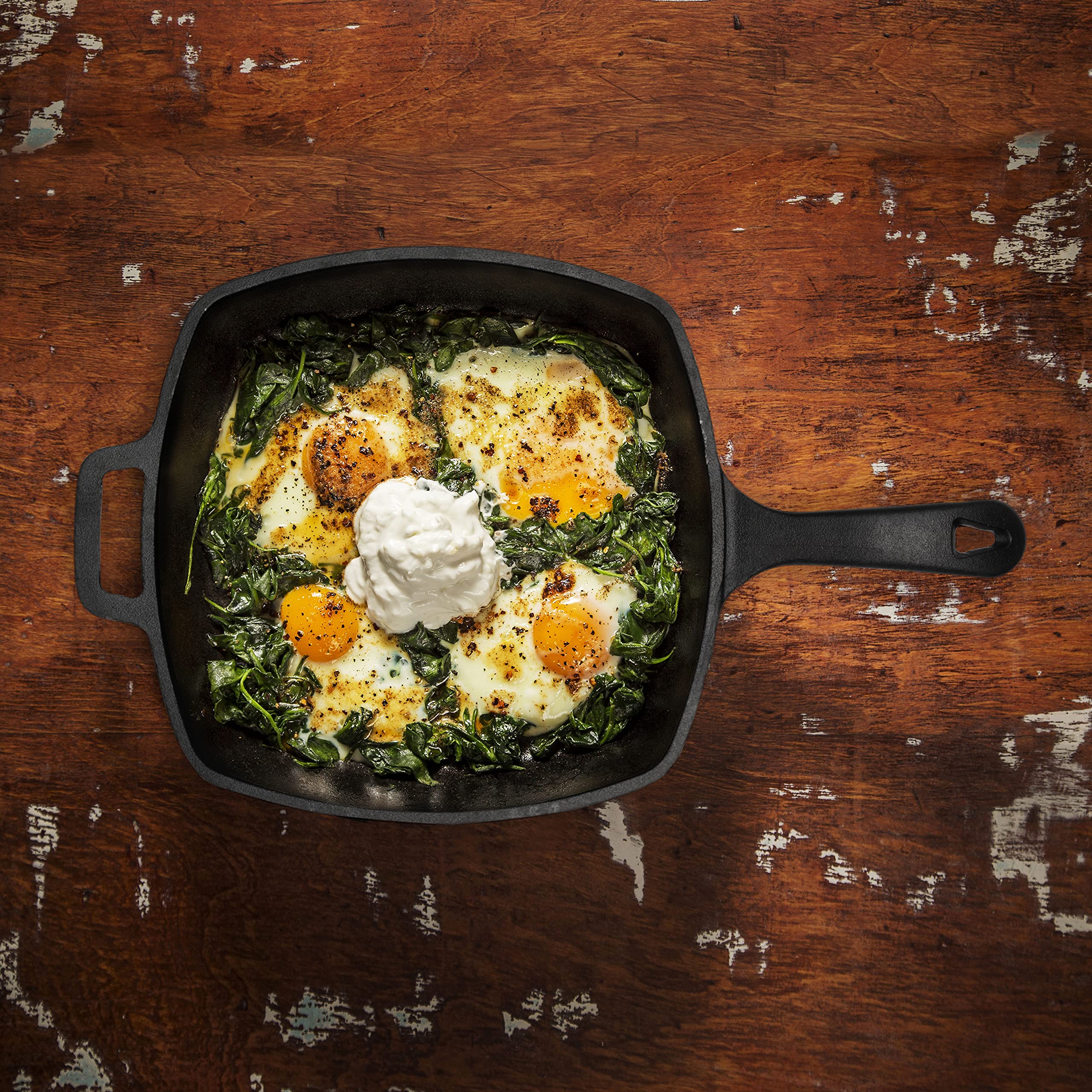 Snapklik.com : Commercial CHEF Cast Iron Skillet