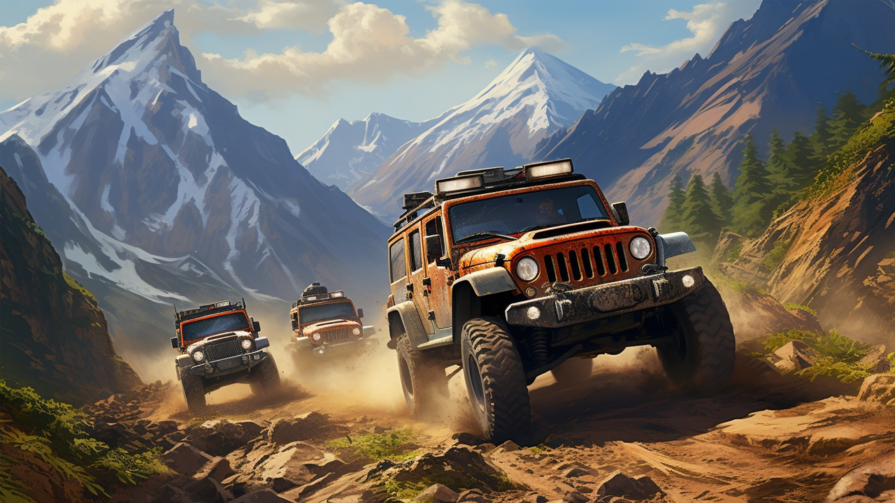 Offroad SUV 4x4 Jeep Driving Games: Car Jeep Driving Simulator Game ...