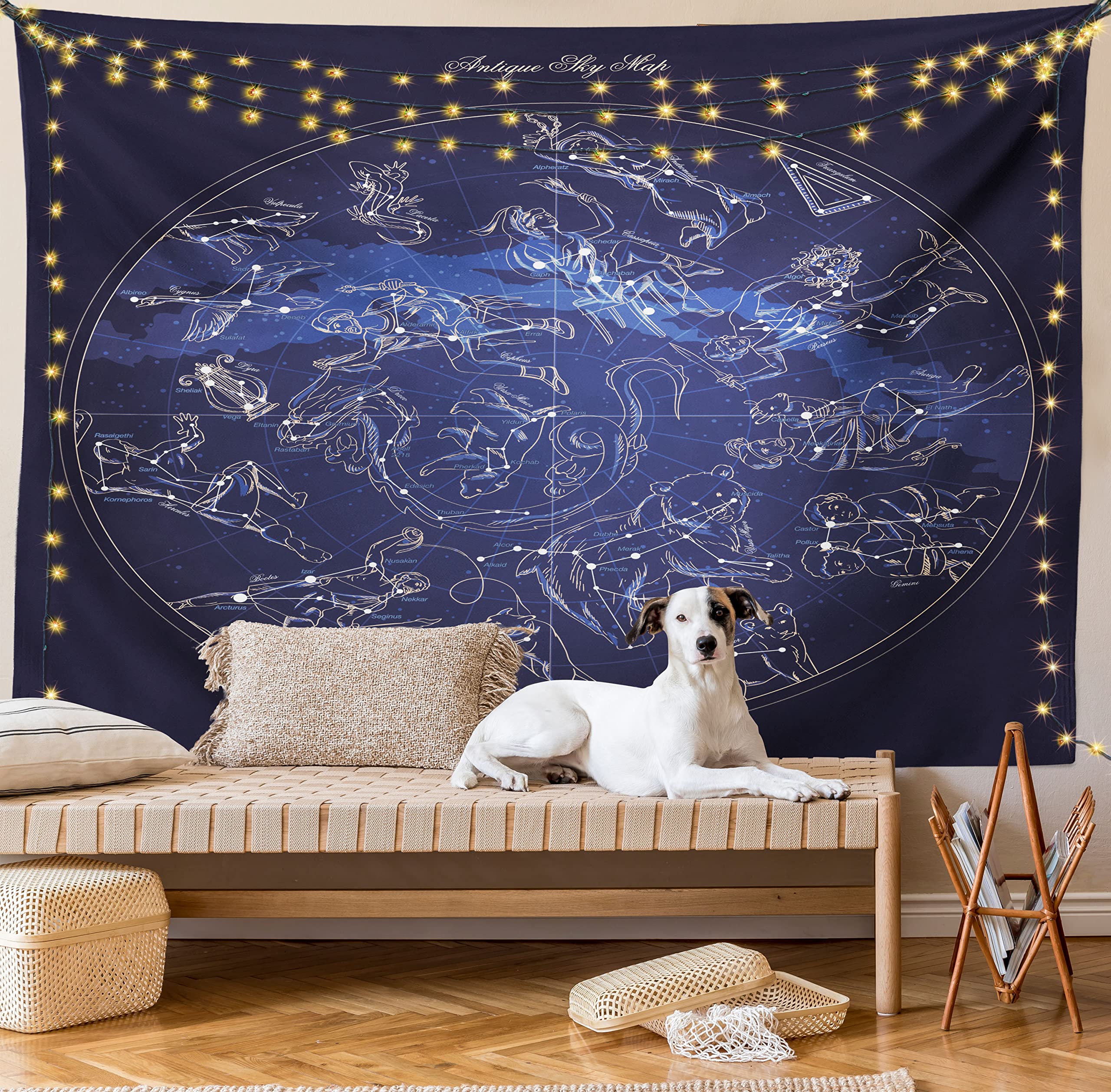 Constellation Map Tapestry Celestial Map Constellations Orion,