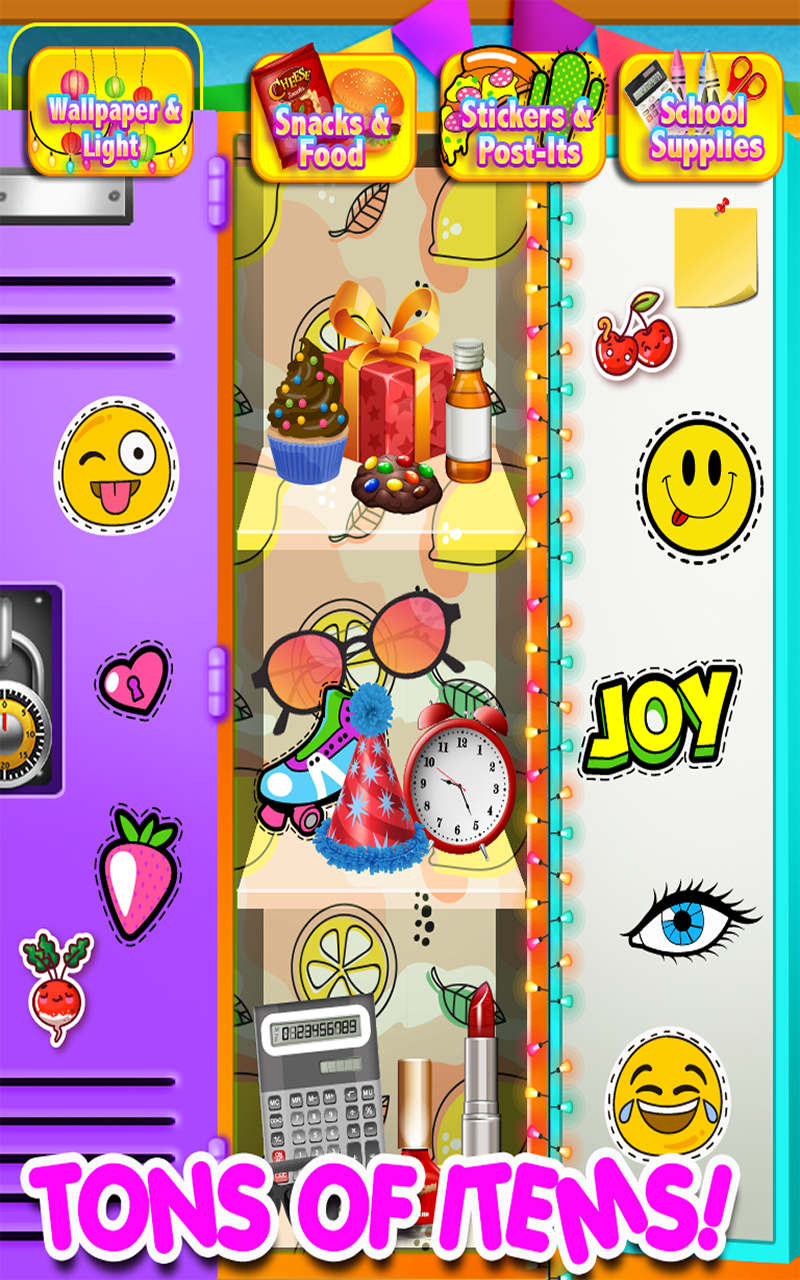 Kids School Locker - Design your School Locker Games FREE - App on ...