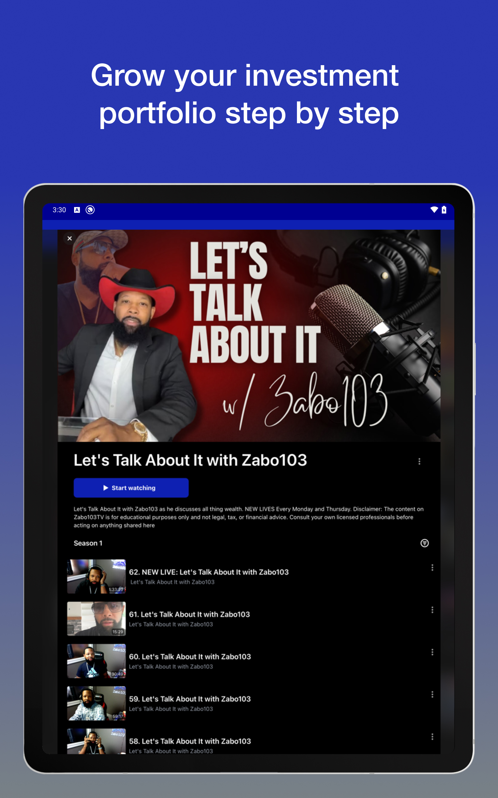 Zabo103 TV - App on Amazon Appstore